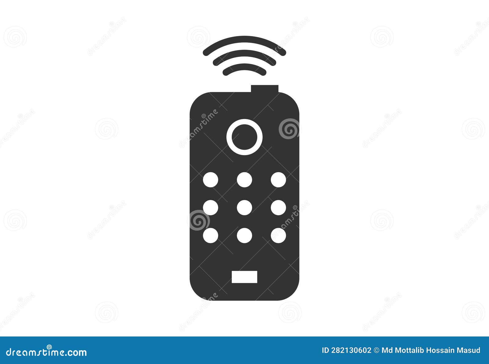 Creative Remote Logo Design, Vector Illustration Stock Illustration ...