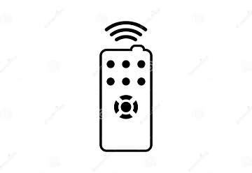 Creative Remote Logo Design, Vector Illustration Stock Illustration ...