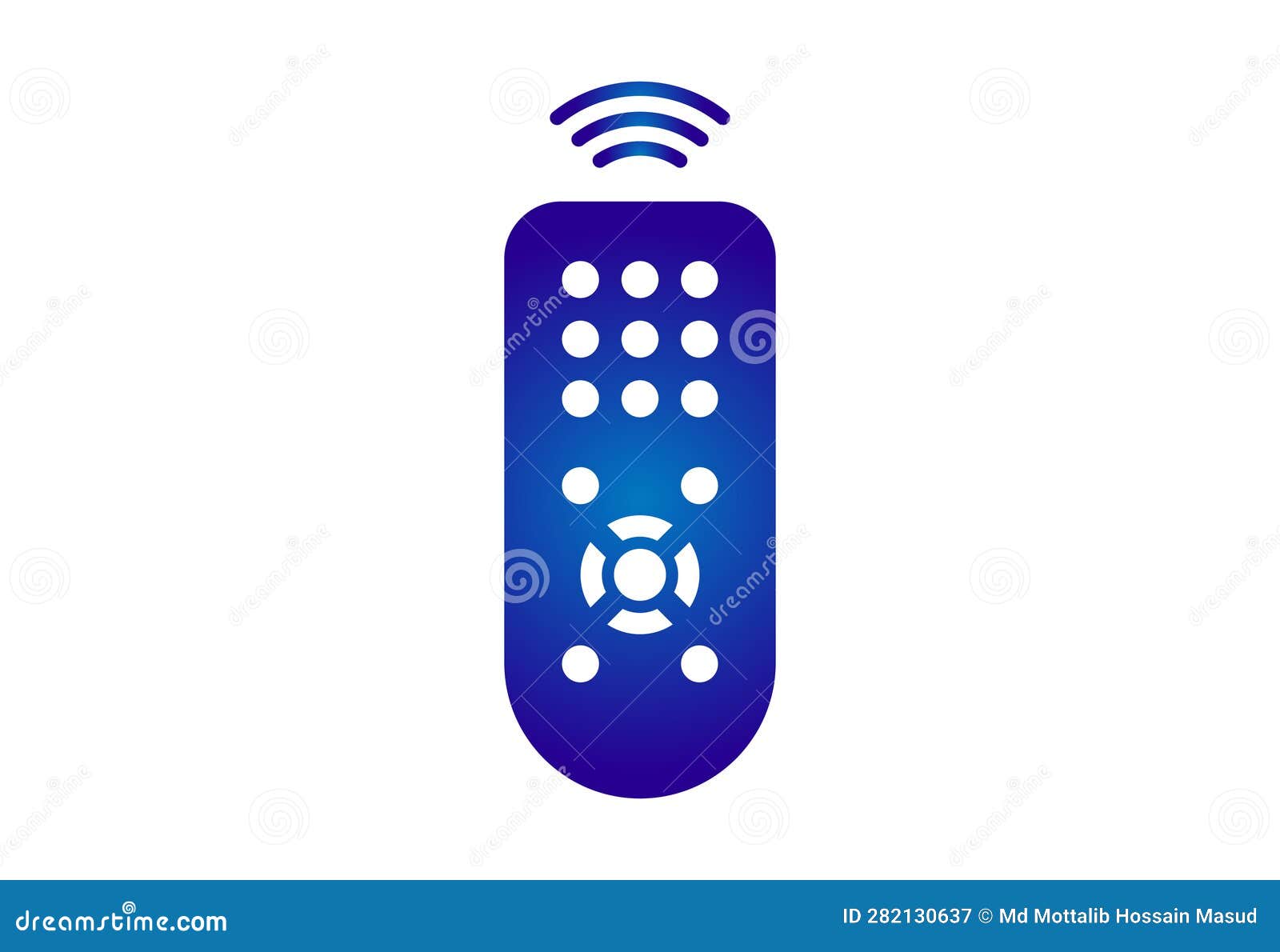 Creative Remote Logo Design, Vector Illustration Stock Illustration ...