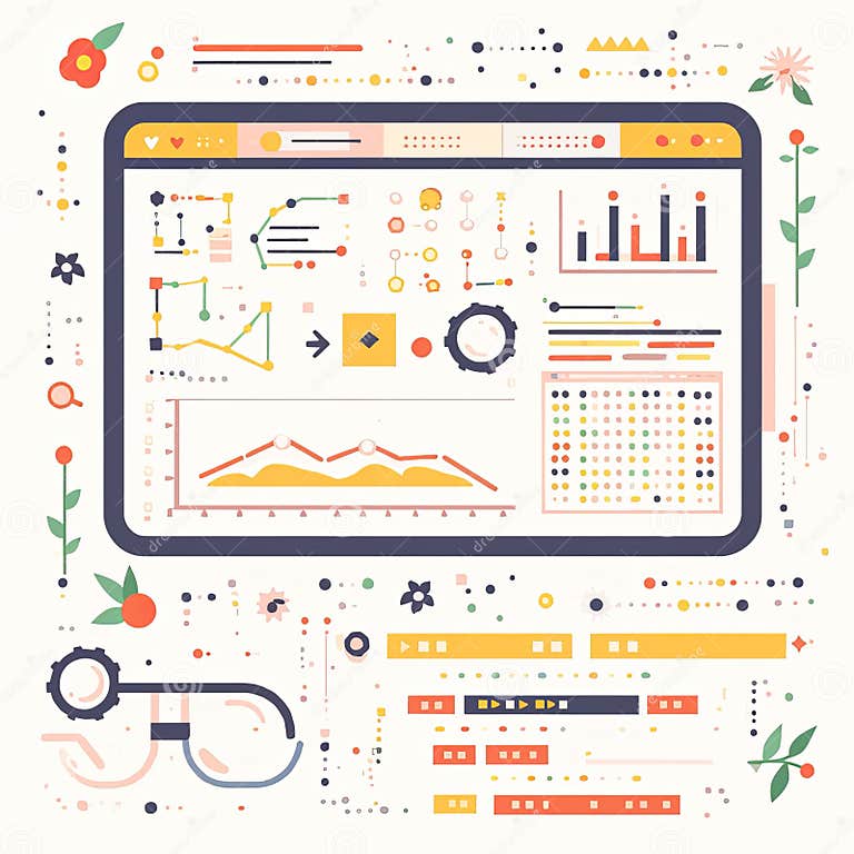 Creative Representation of Data Analytics with Vibrant Charts and ...
