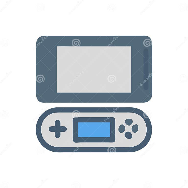 Creative Virtual Console Icon Representation Stock Illustration ...