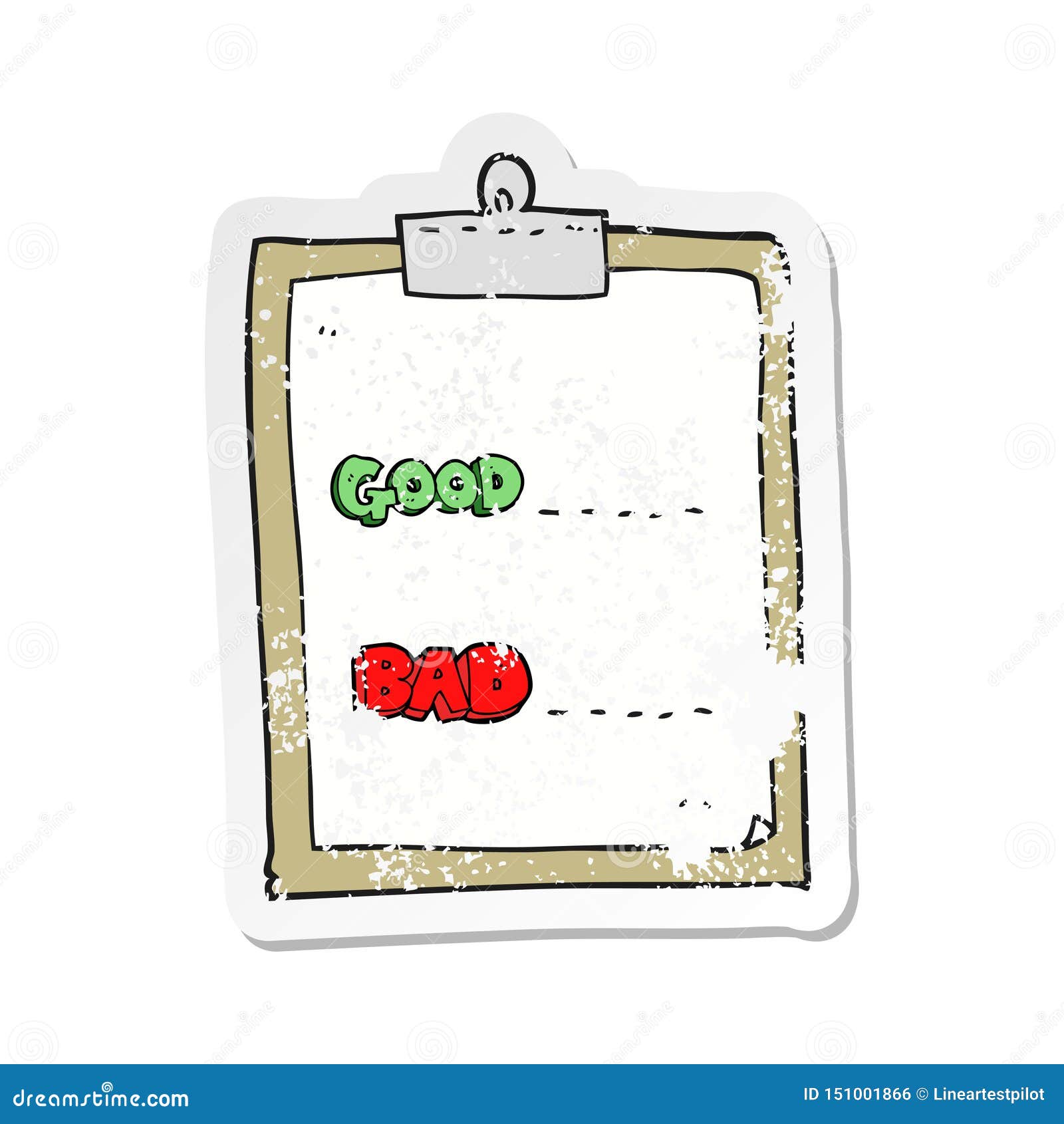 Cartoon Man With Clipboard Vector Illustration | CartoonDealer.com ...