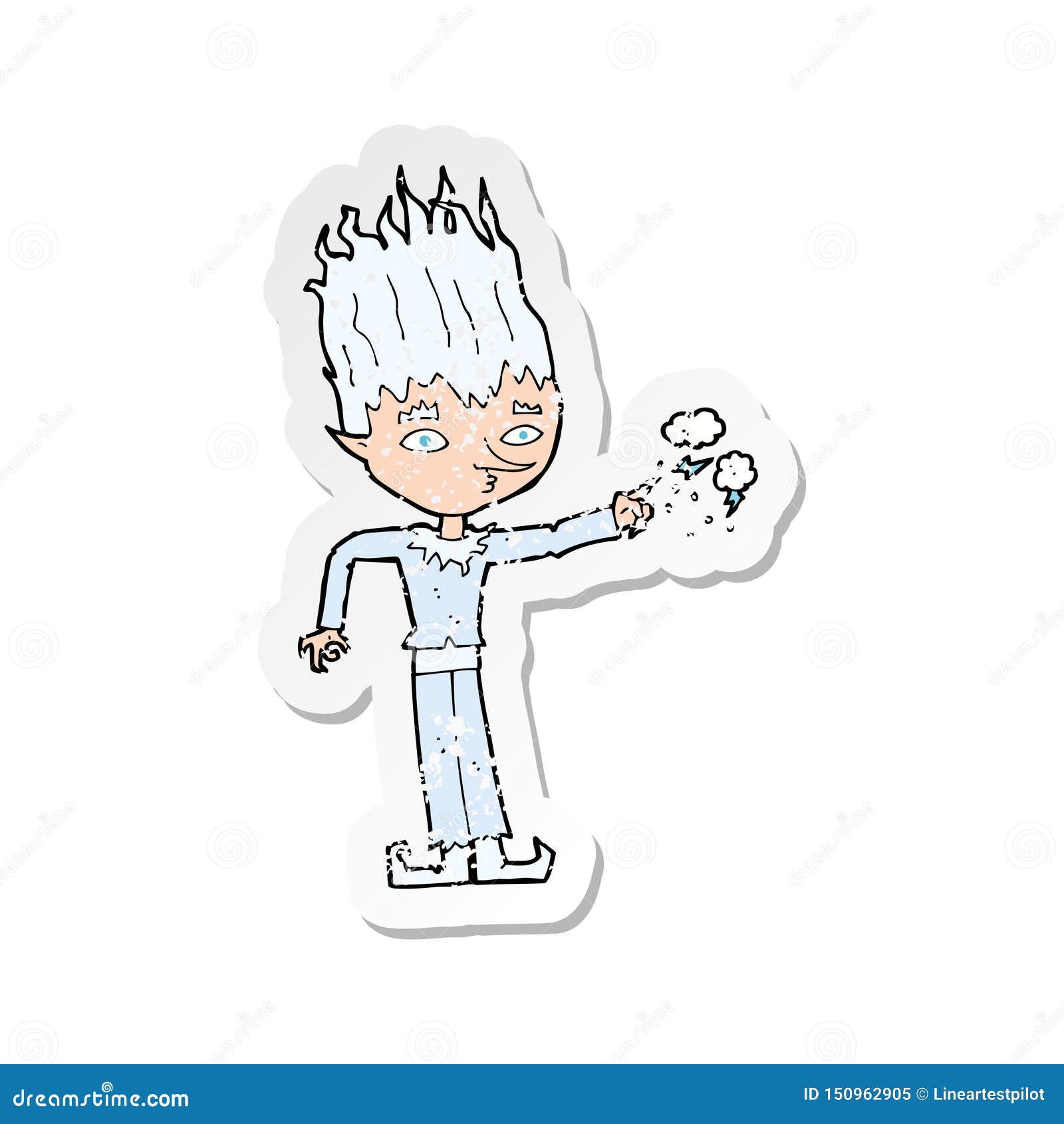 Jack Frost Comic Cartoon Stock Photography | CartoonDealer.com #52947314