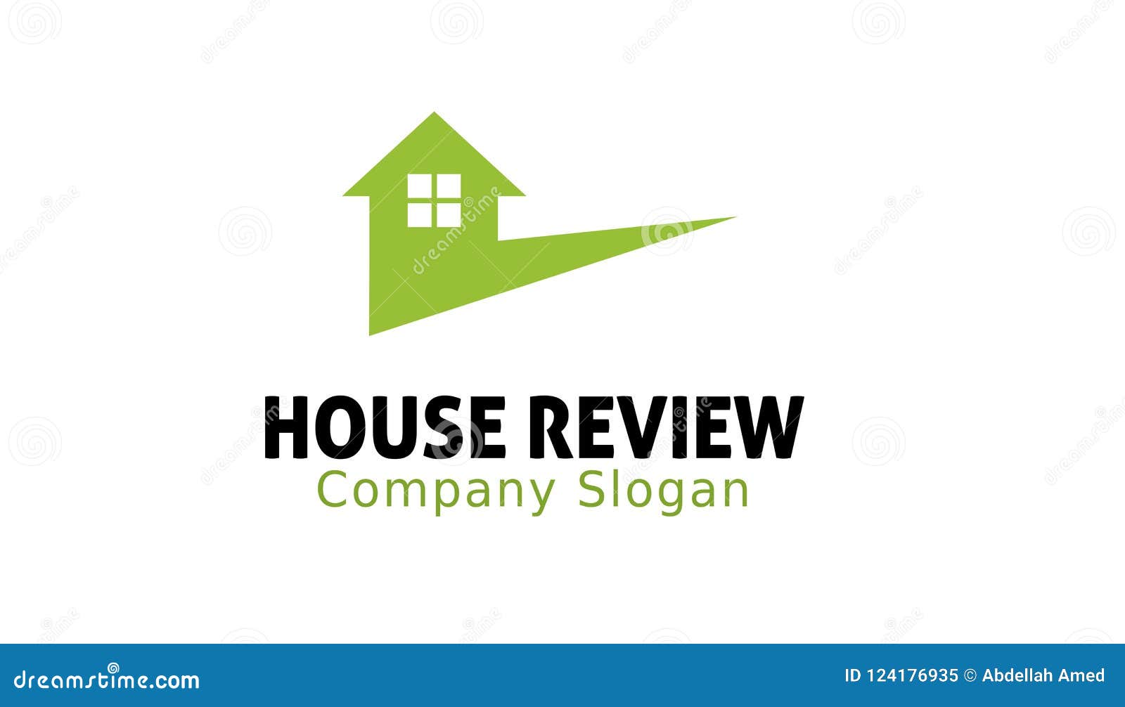 House Review Logo Symbol Design Illustration Stock Vector ...