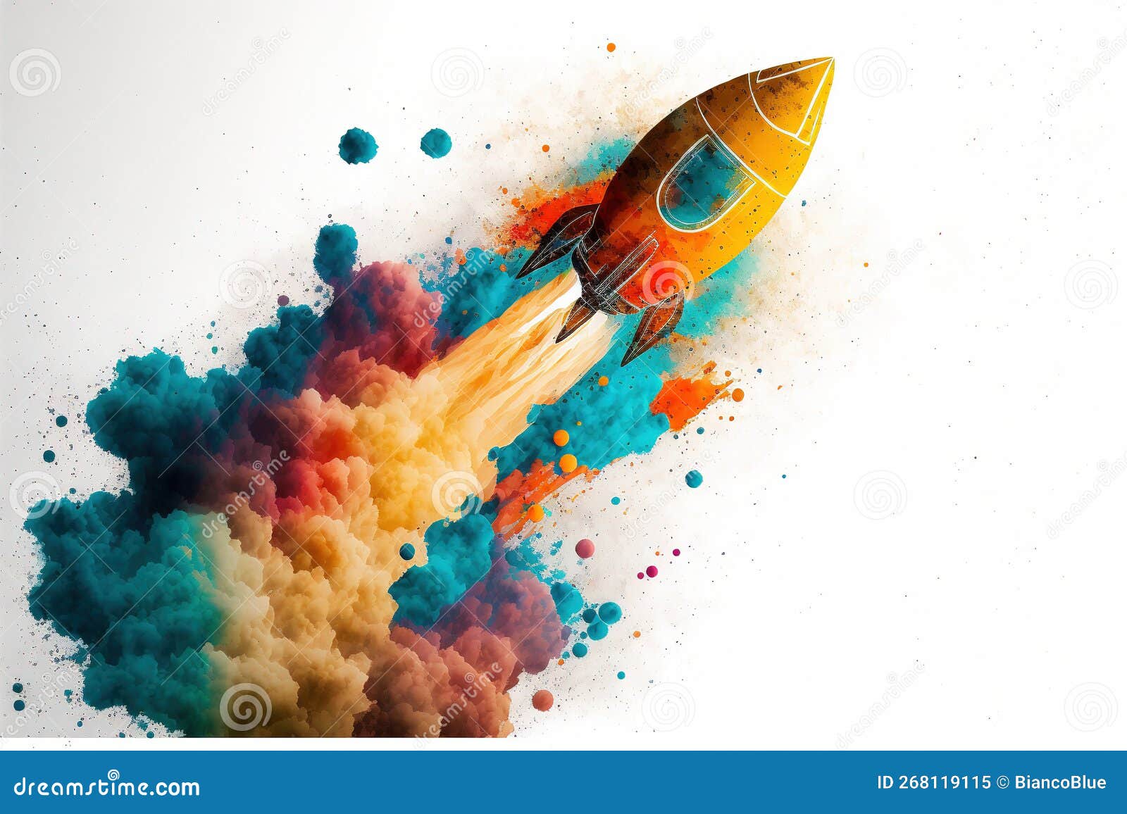 Creative Rocket Launch by Exploding Engine Taking Off for New ...