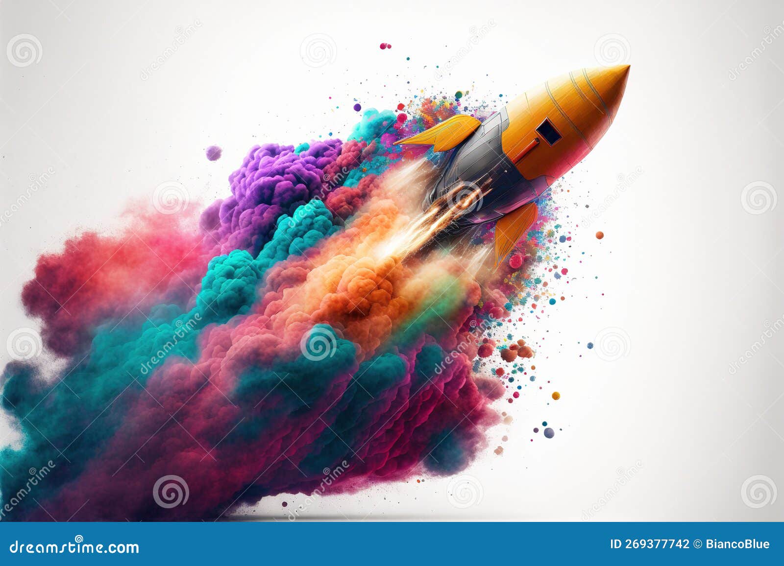 Creative Rocket Launch by Exploding Engine Taking Off for New ...