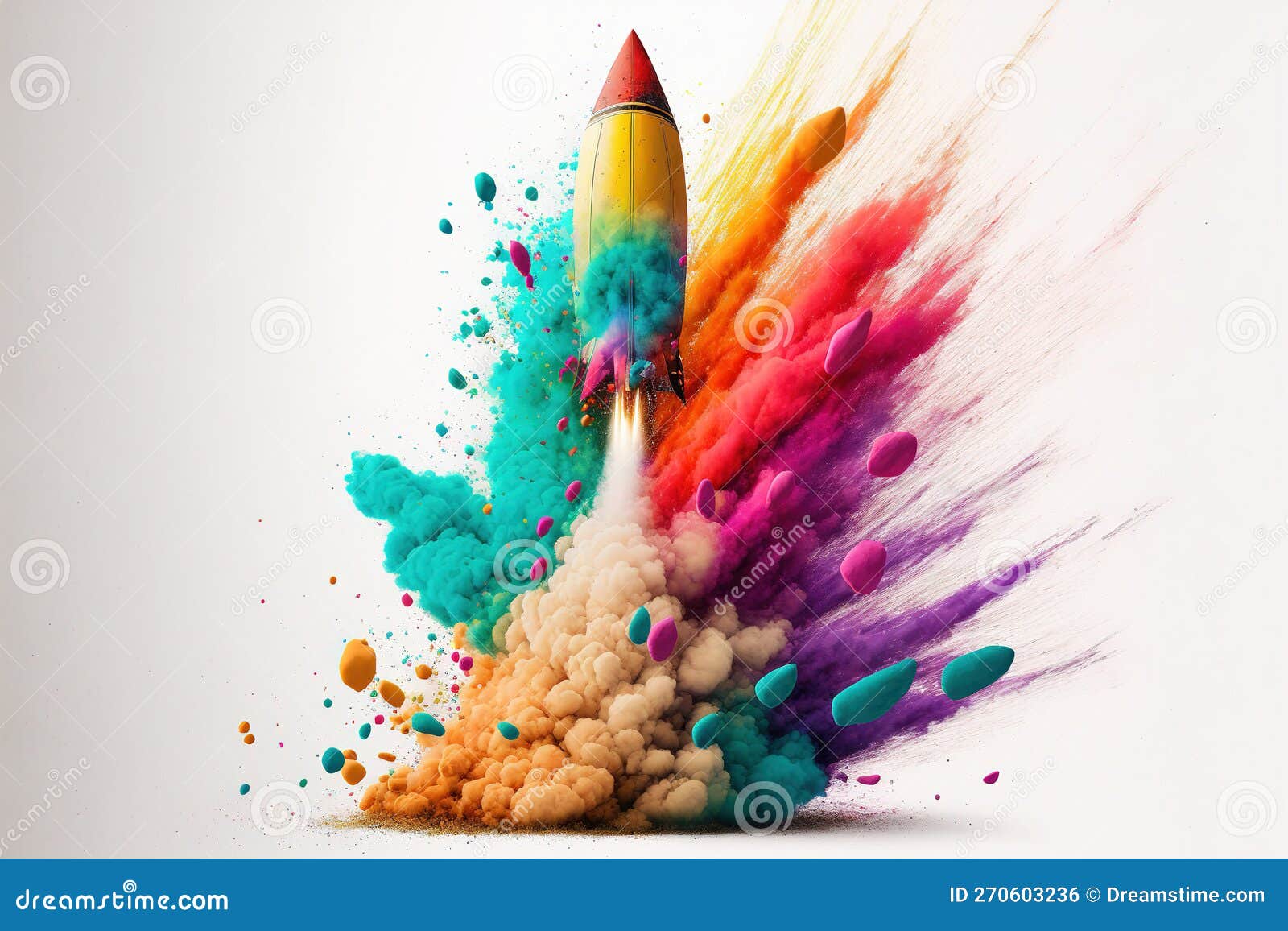 Creative Rocket Launch by Exploding Engine Taking Off for New ...