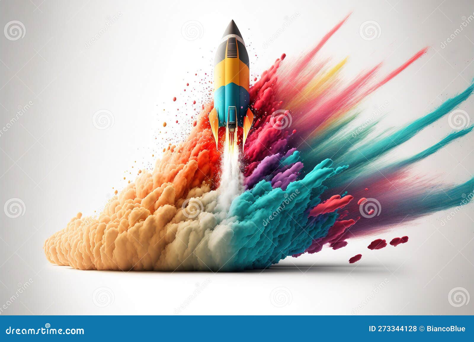 Creative Rocket Launch by Exploding Engine Taking Off for New ...