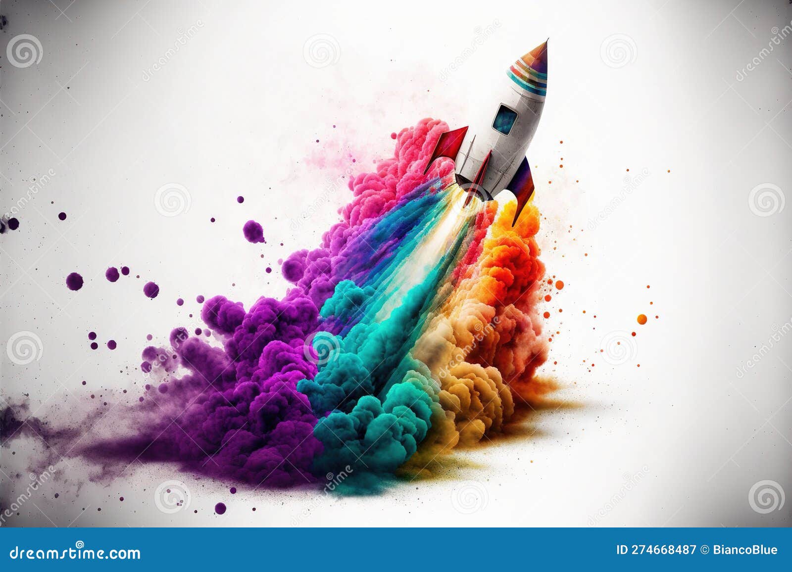 Creative Rocket Launch by Exploding Engine Taking Off for New ...