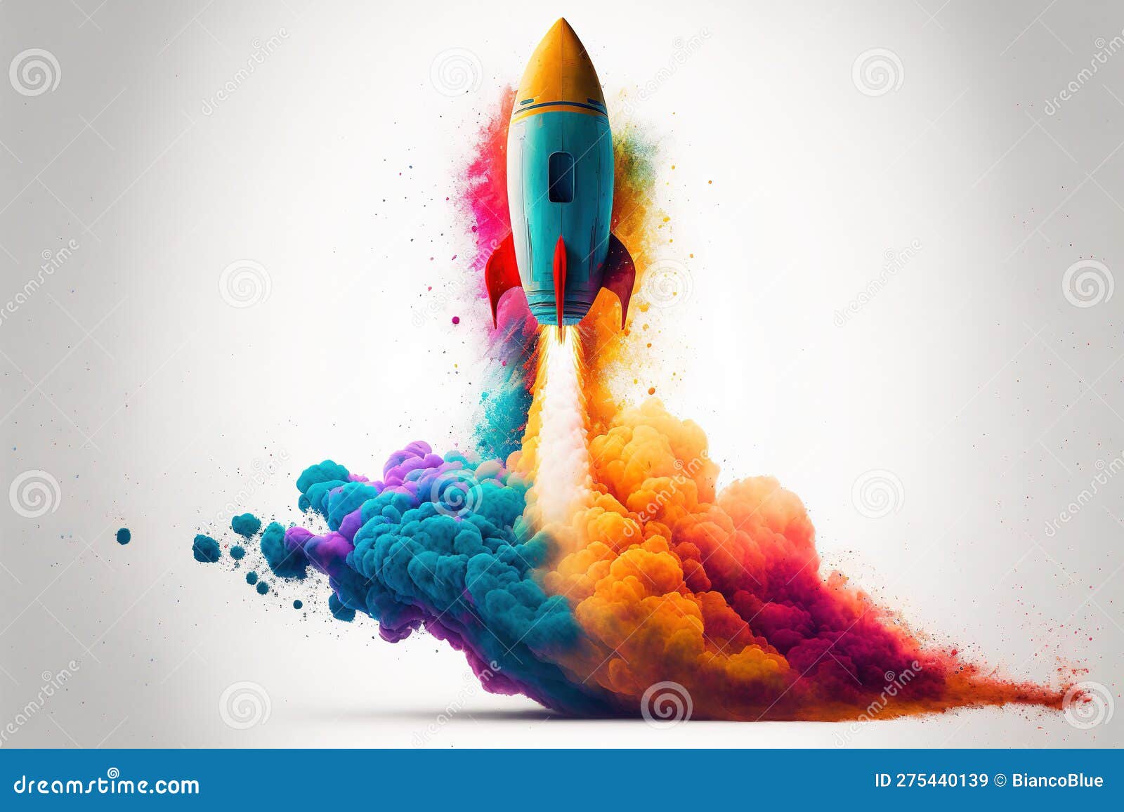 Creative Rocket Launch by Exploding Engine Taking Off for New ...