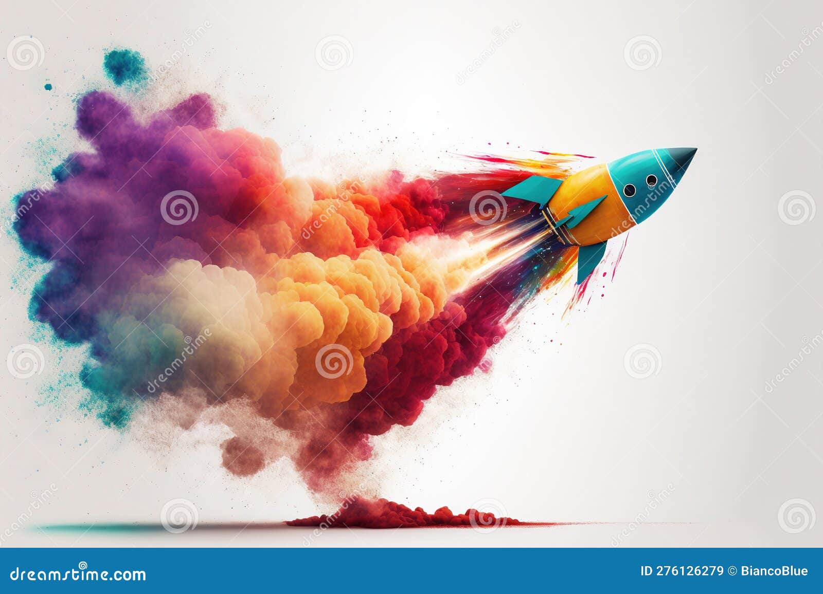 Creative Rocket Launch by Exploding Engine Taking Off for New ...