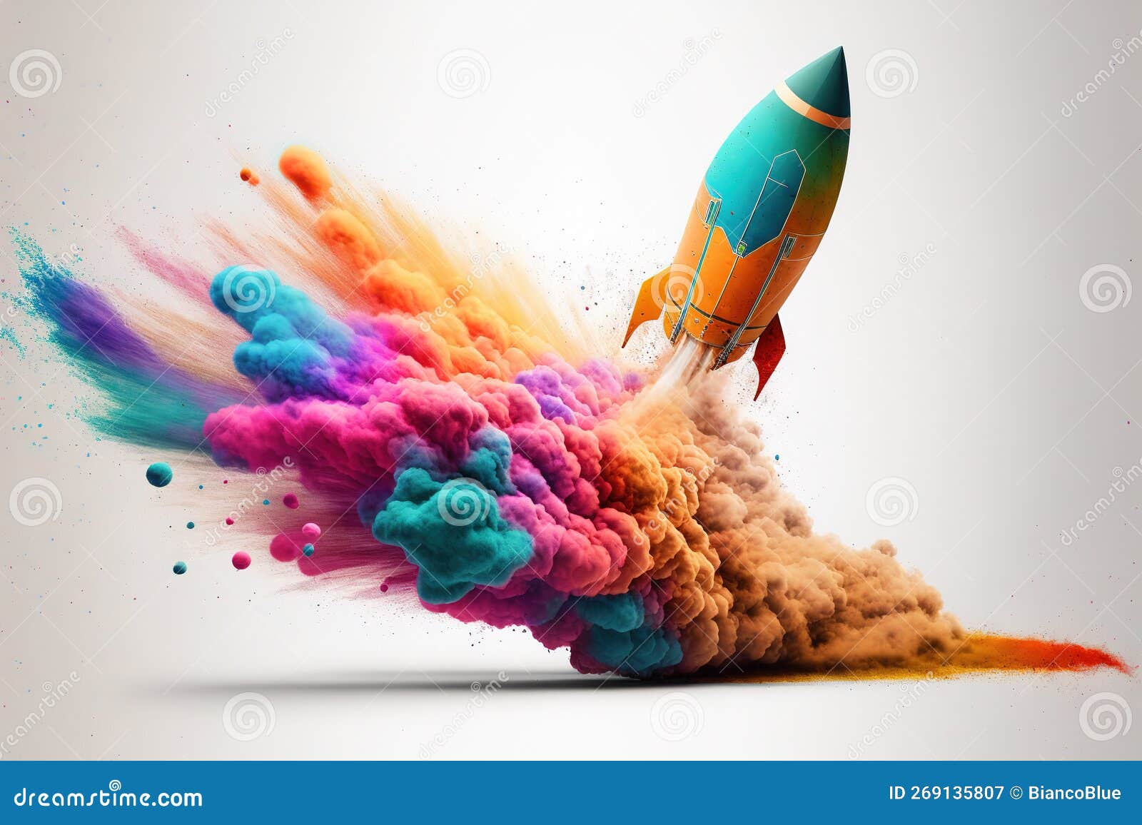 Creative Rocket Launch by Exploding Engine Taking Off for New ...