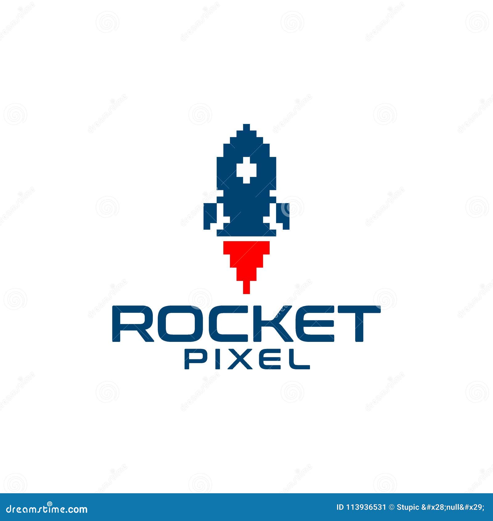 Creative Rocket Logo Design Vector Art Logo Stock Vector - Illustration ...