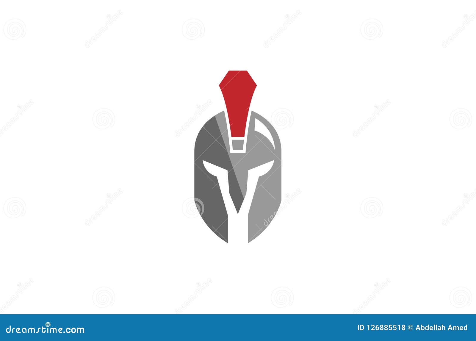 Creative Roman Warrior Helmet Logo Stock Vector - Illustration of logo ...