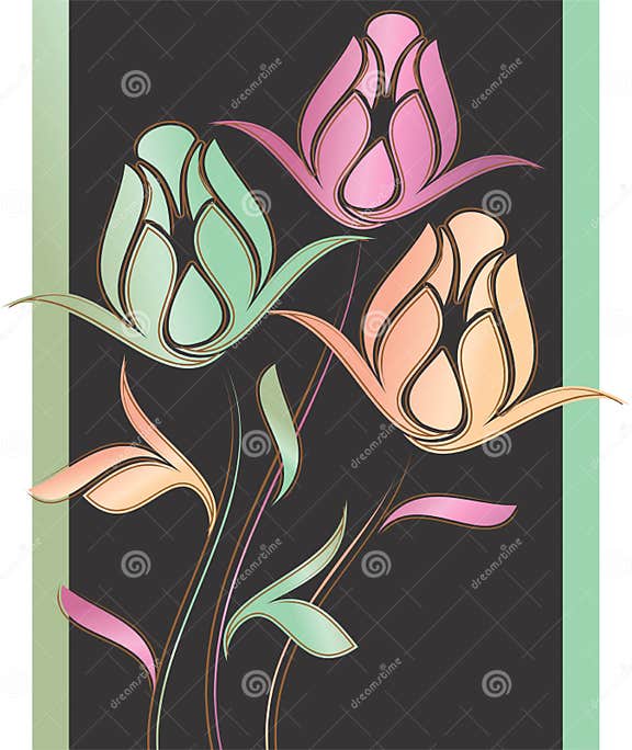 Creative rose flower stock vector. Illustration of texture - 26343592