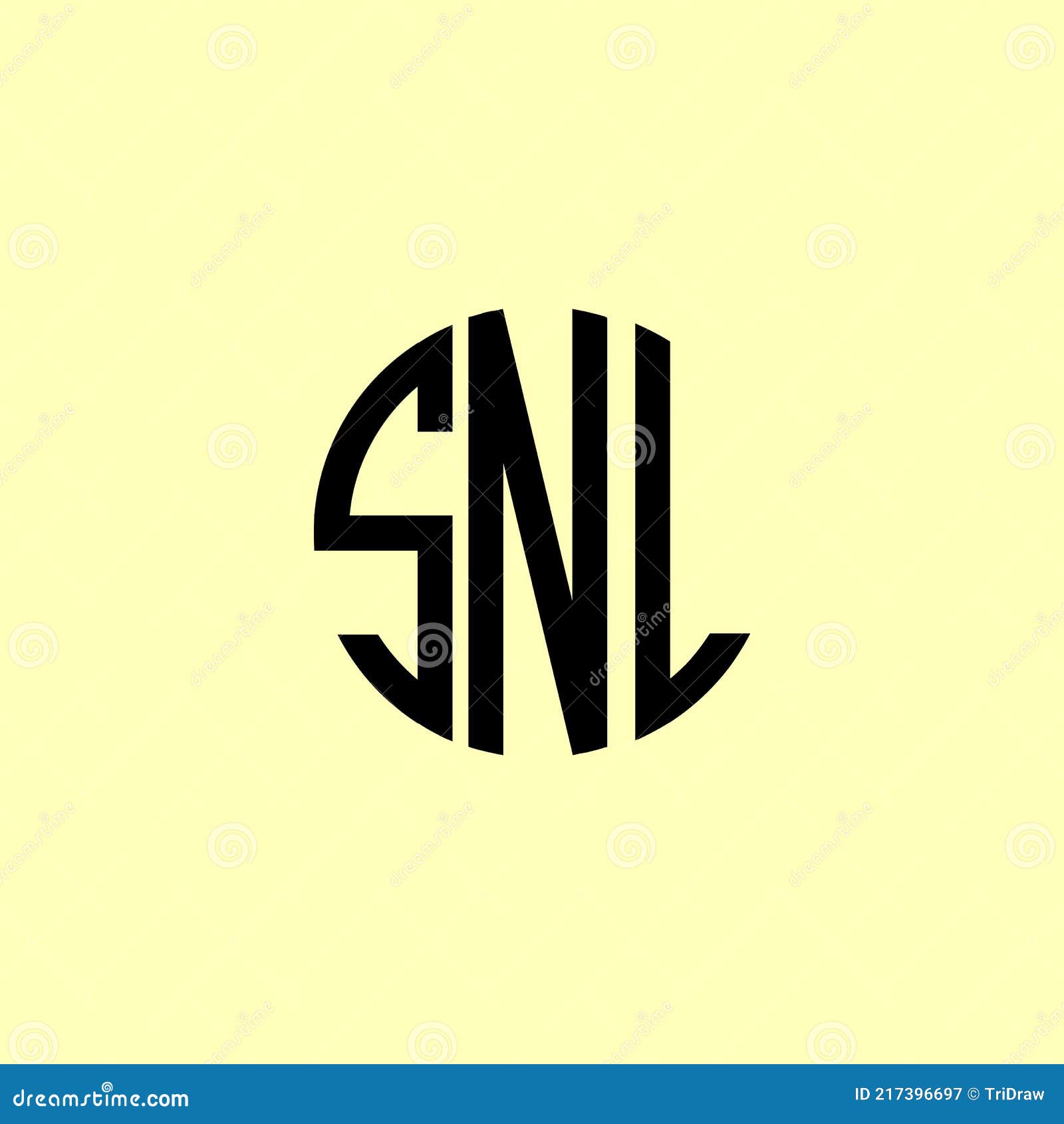 Creative Rounded Initial Letters REF Logo Vector Illustration ...