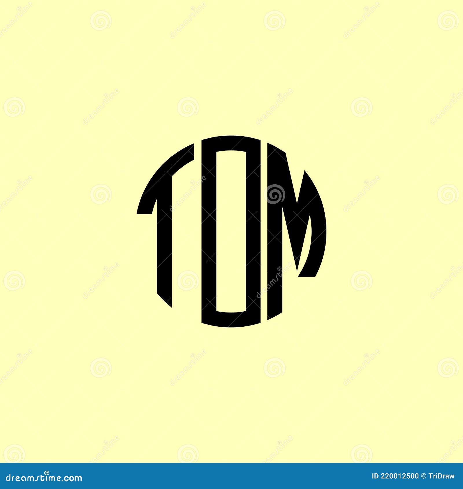 Tom Name Logo