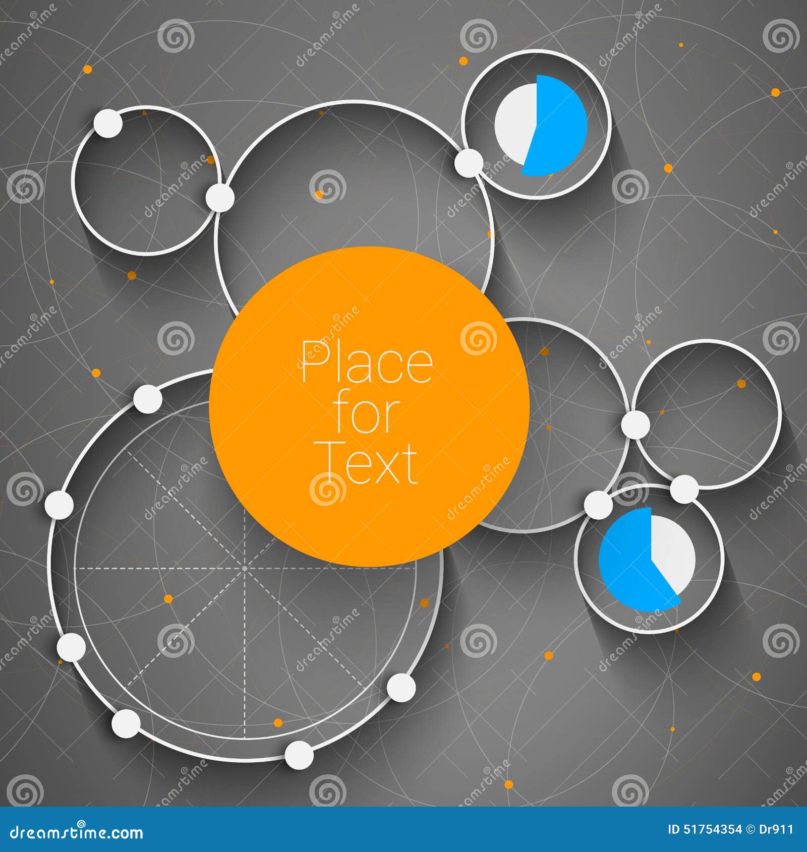 Creative rounds stock vector. Illustration of cross, geometric - 51754354