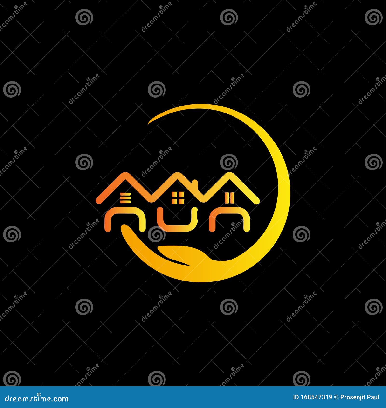 Creative Safe Home Logo Design Vector Stock Vector - Illustration of ...