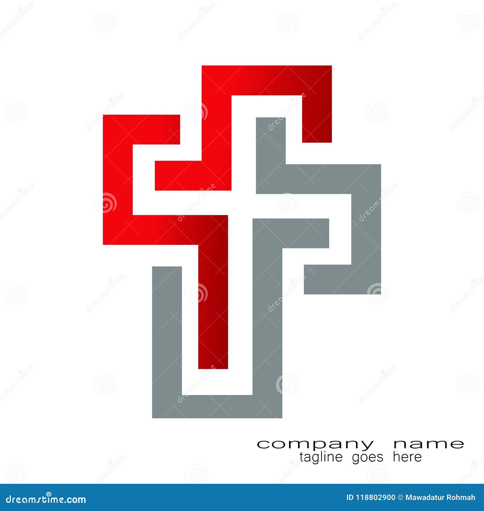 Creative Sample Design Cross Logo Stock Vector - Illustration of clinic ...