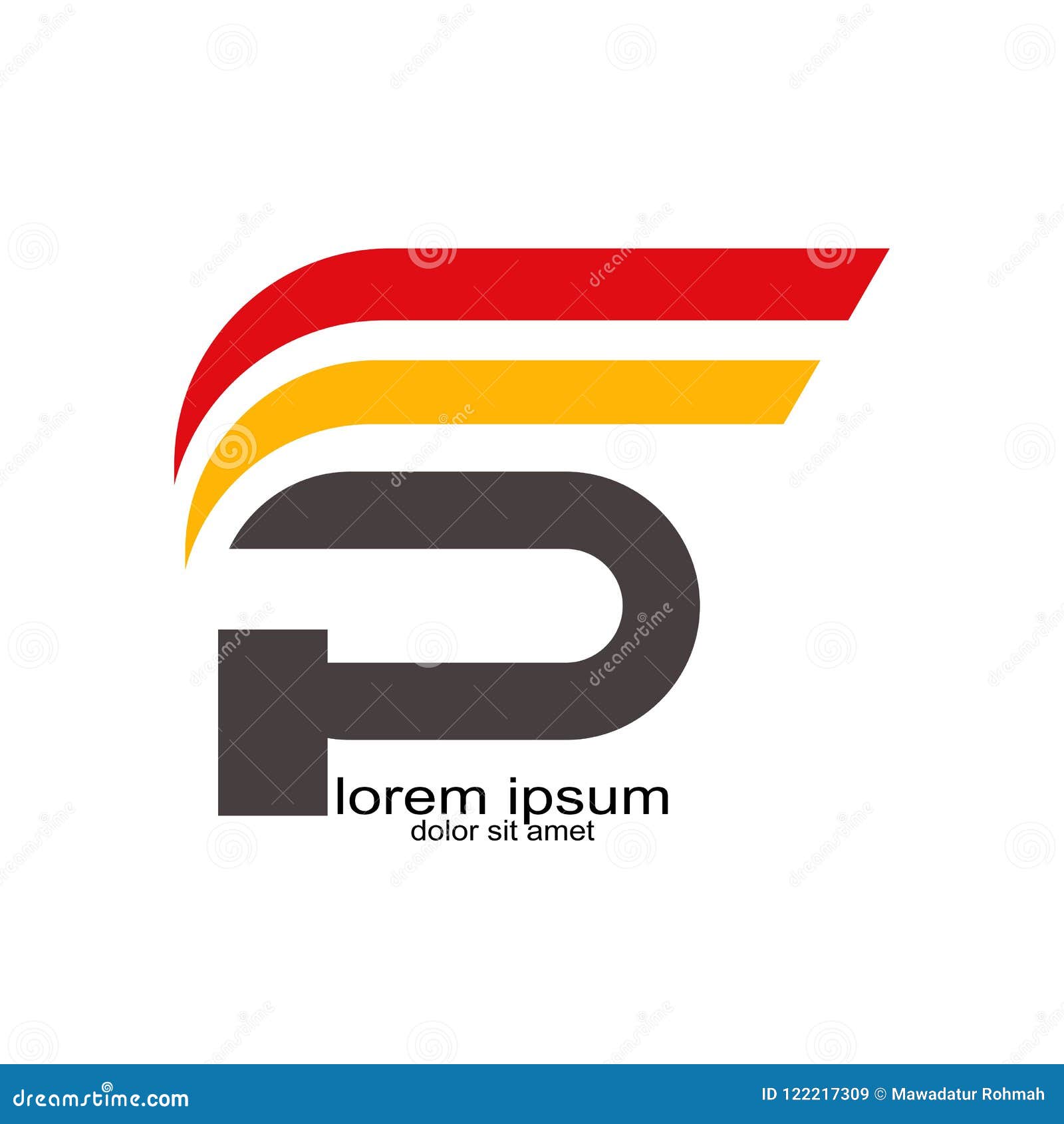 Letter P Logo Design Sign and Symbol Stock Vector - Illustration of ...