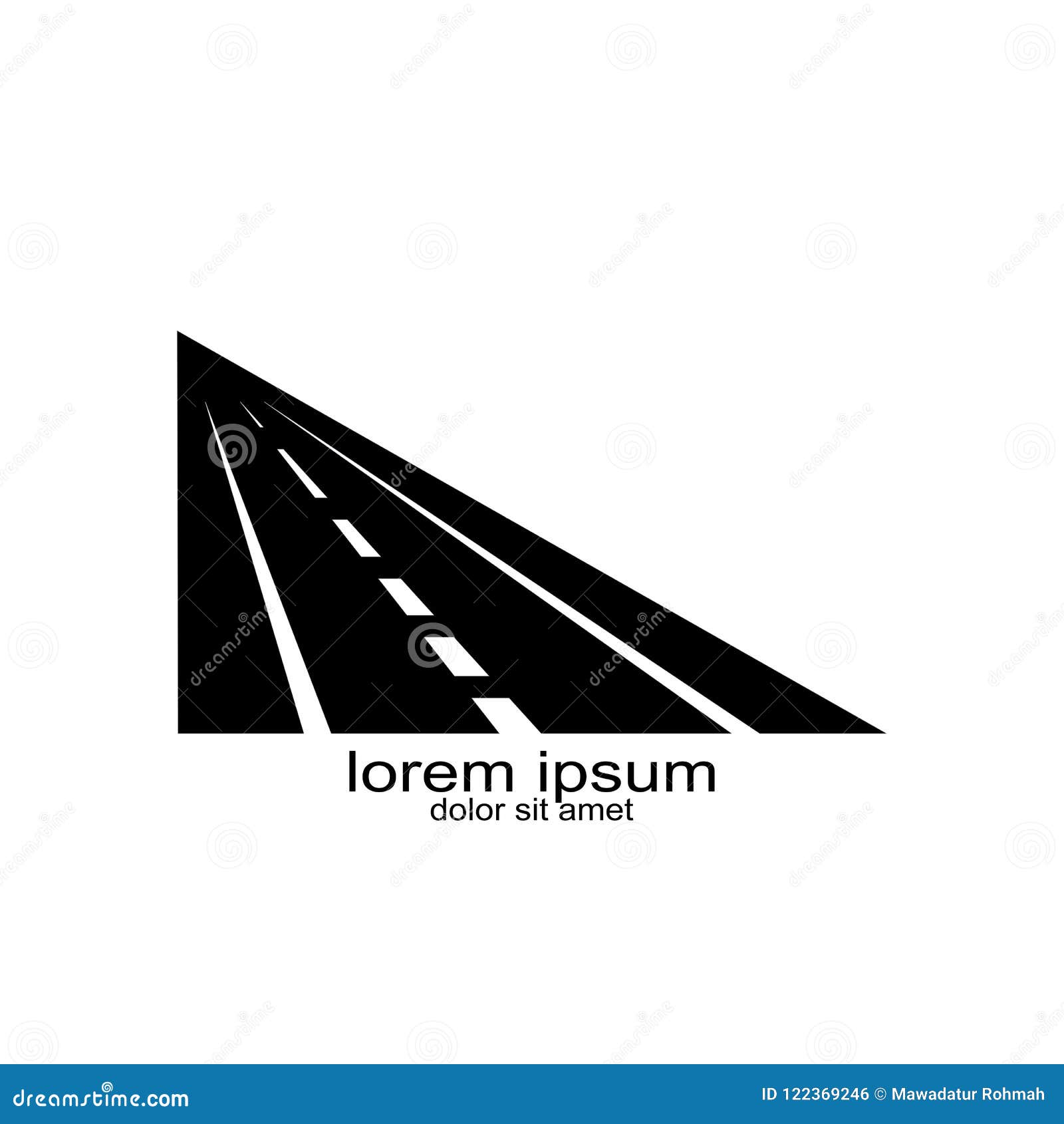 Street Logo Design Trasportation Stock Vector - Illustration of logo ...