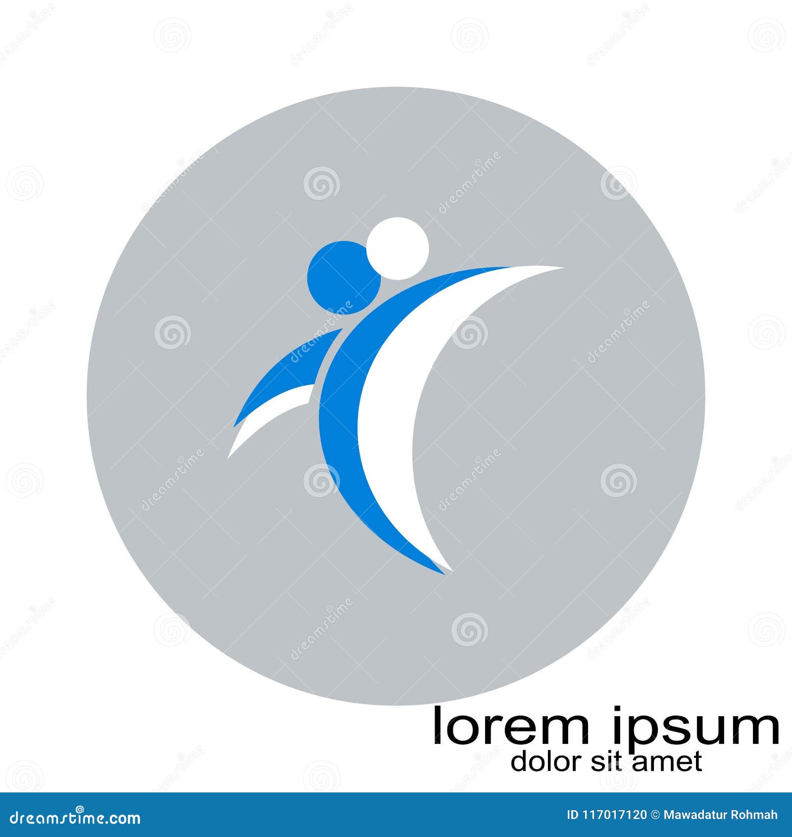 Round People Logo Cartoon Vector | CartoonDealer.com #109888923