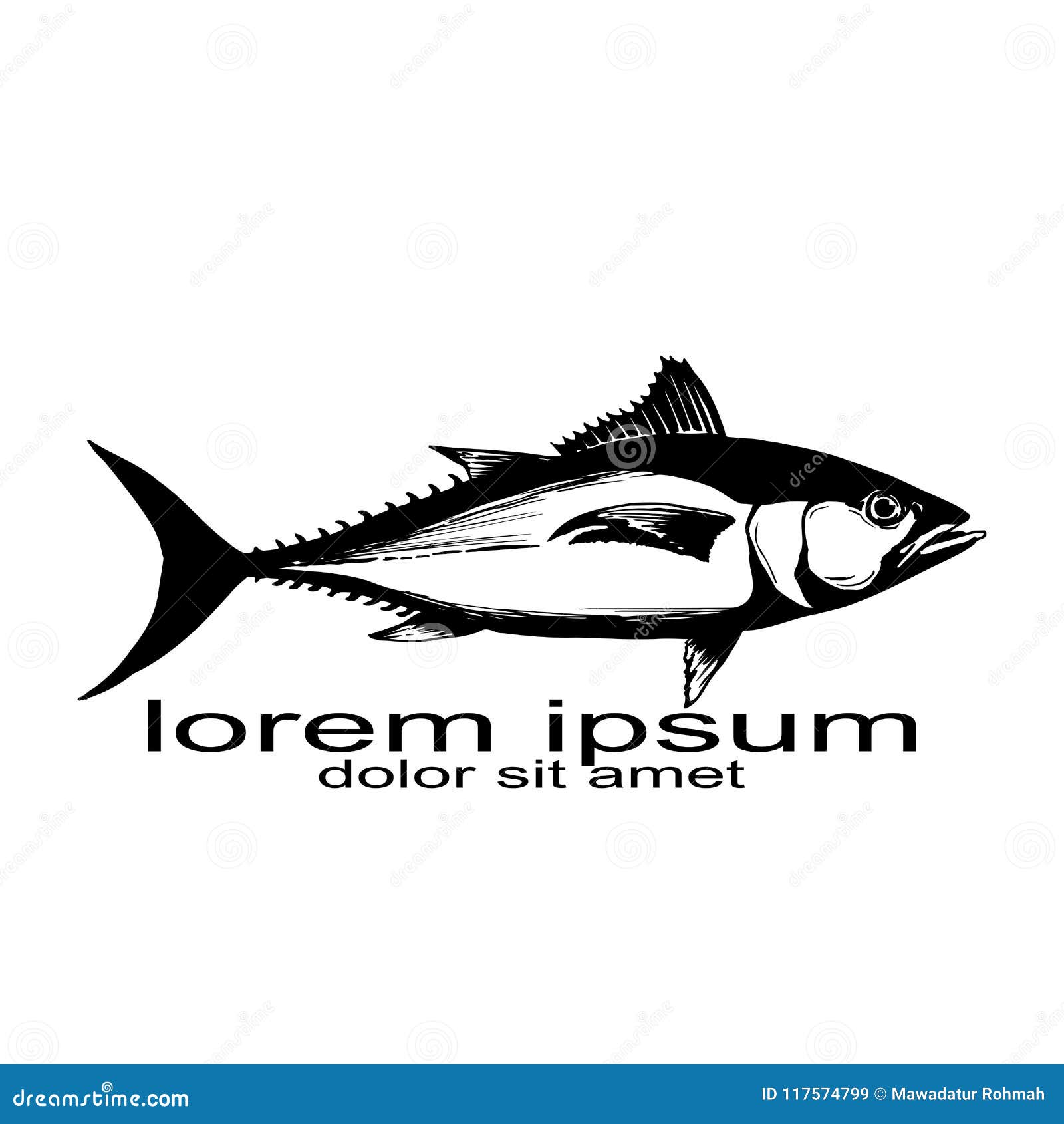 Creative Sample Design Fish Logo Stock Vector - Illustration of concept ...
