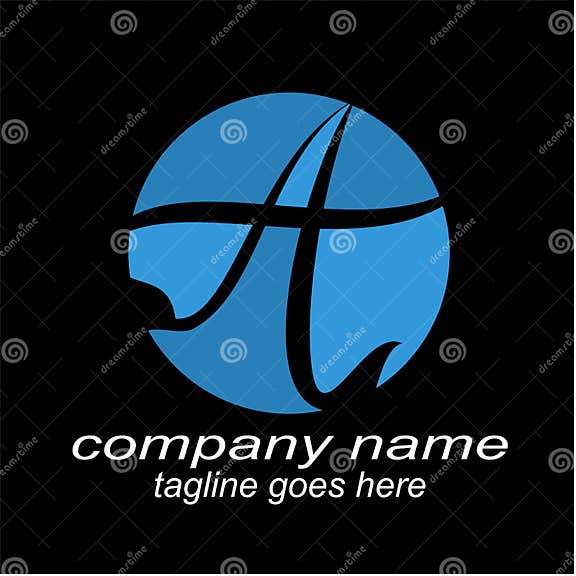 Creative Design Letter a Logo Graphic Resourced Stock Vector ...