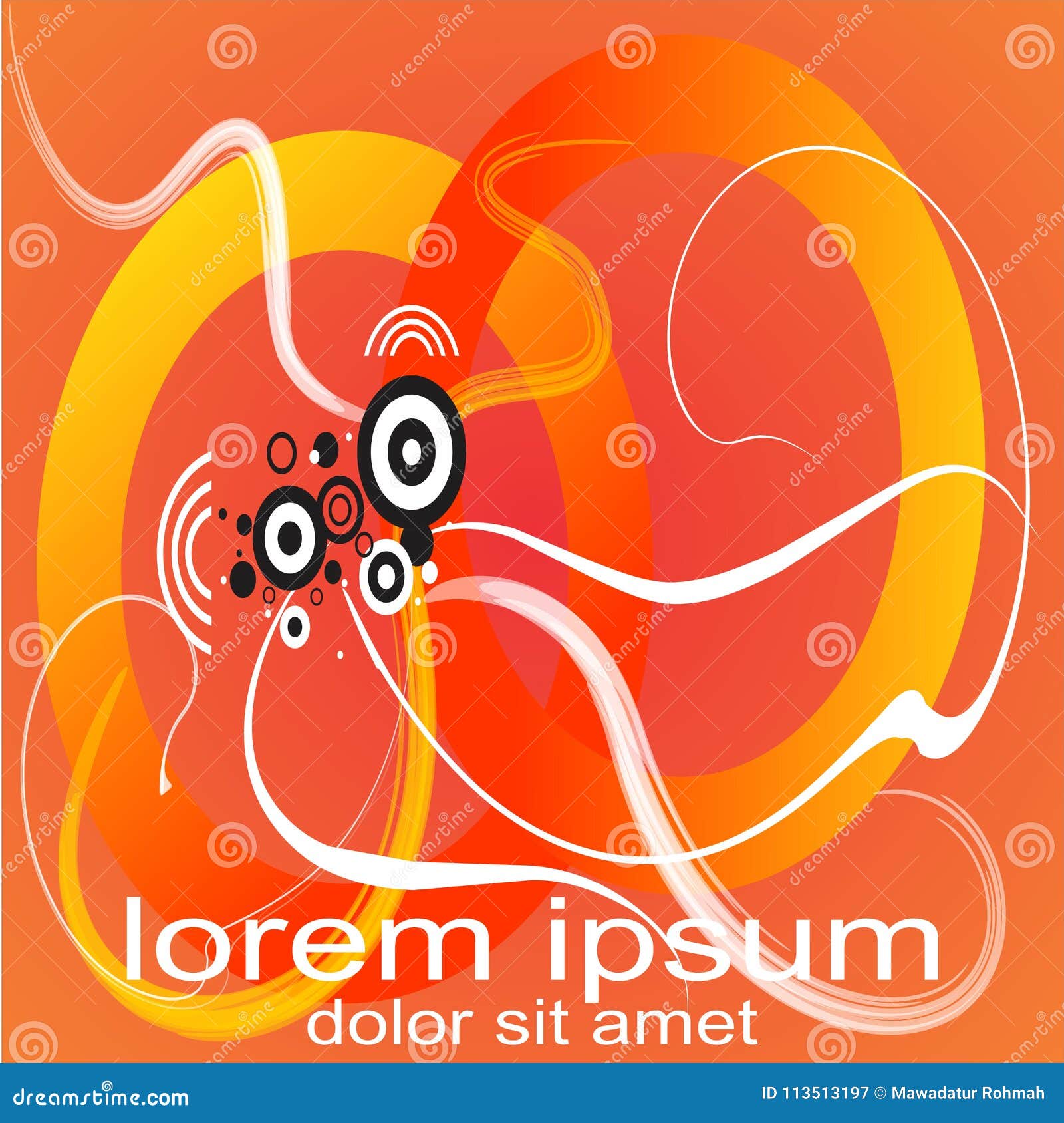 Round Smoke Background Graphic Resource Stock Vector - Illustration of ...