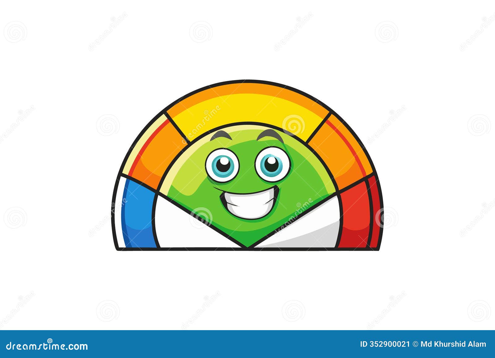 Creative Satisfaction Level Meter with Bright and Dynamic Colors ...