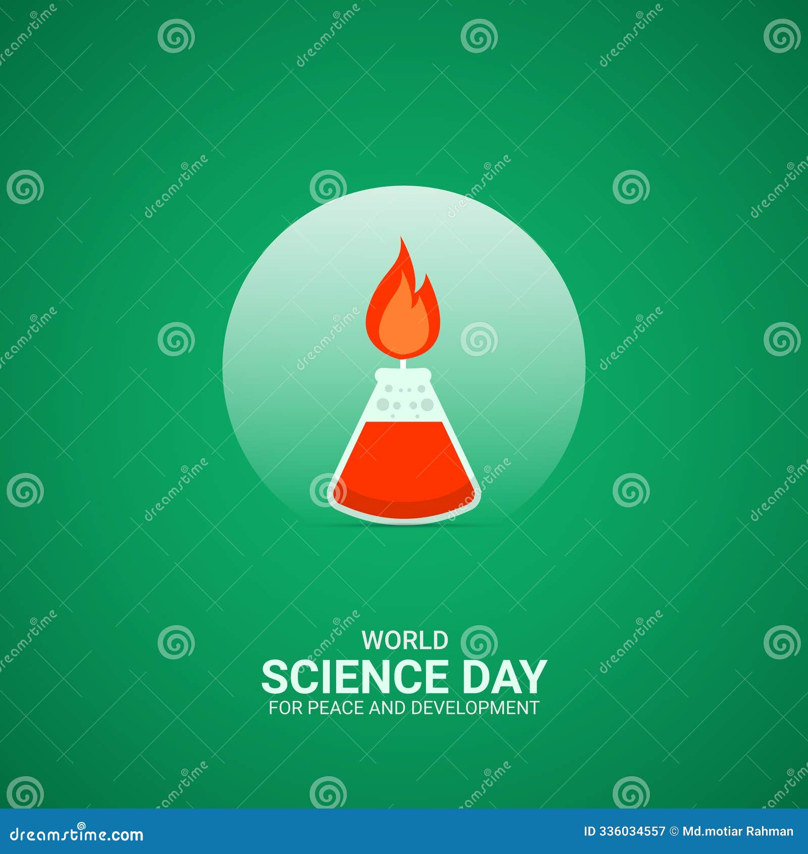 Creative Science Day Ads Design. World Science Day for Peace and ...