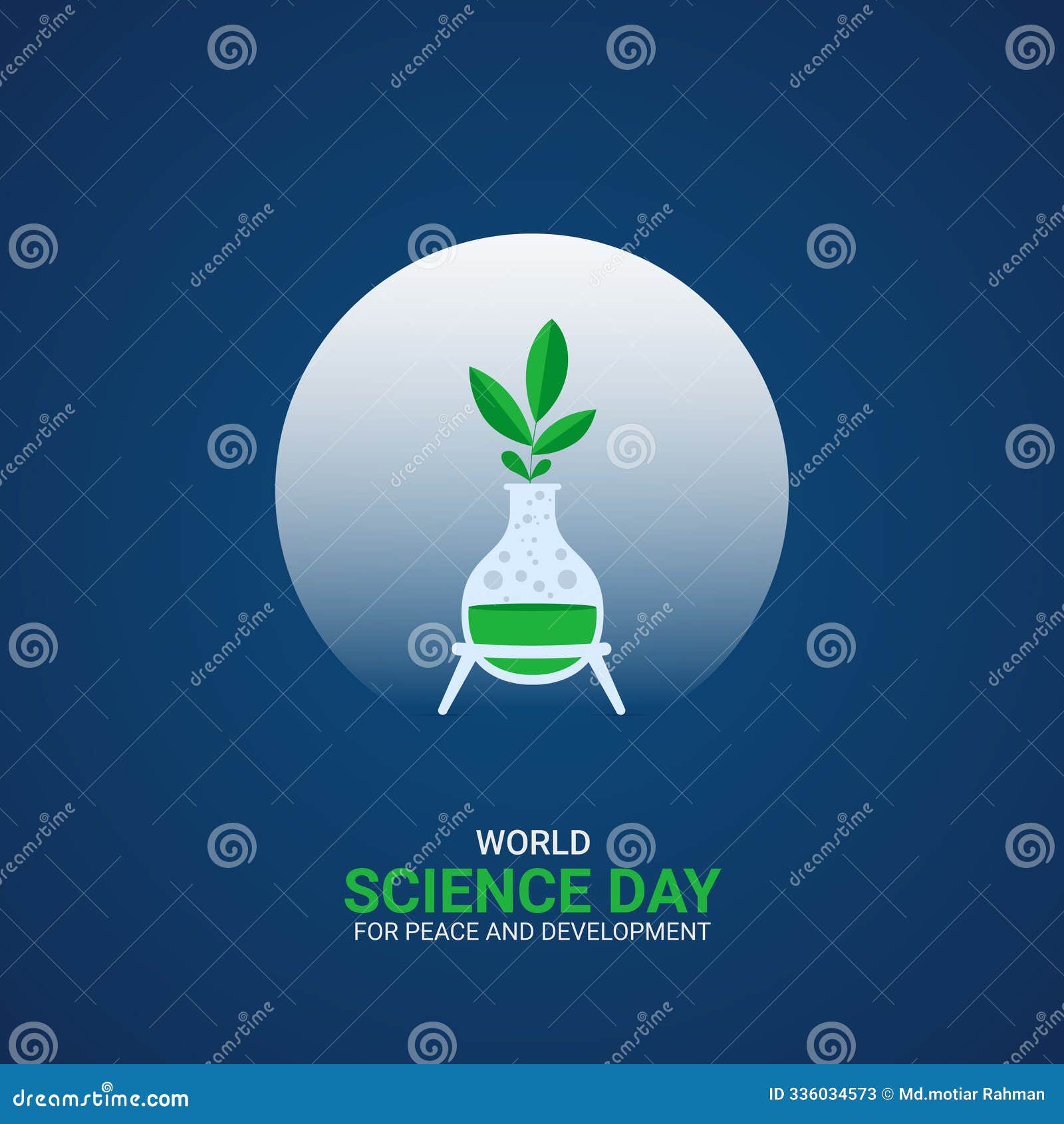 Creative Science Day Ads Design. World Science Day for Peace and ...