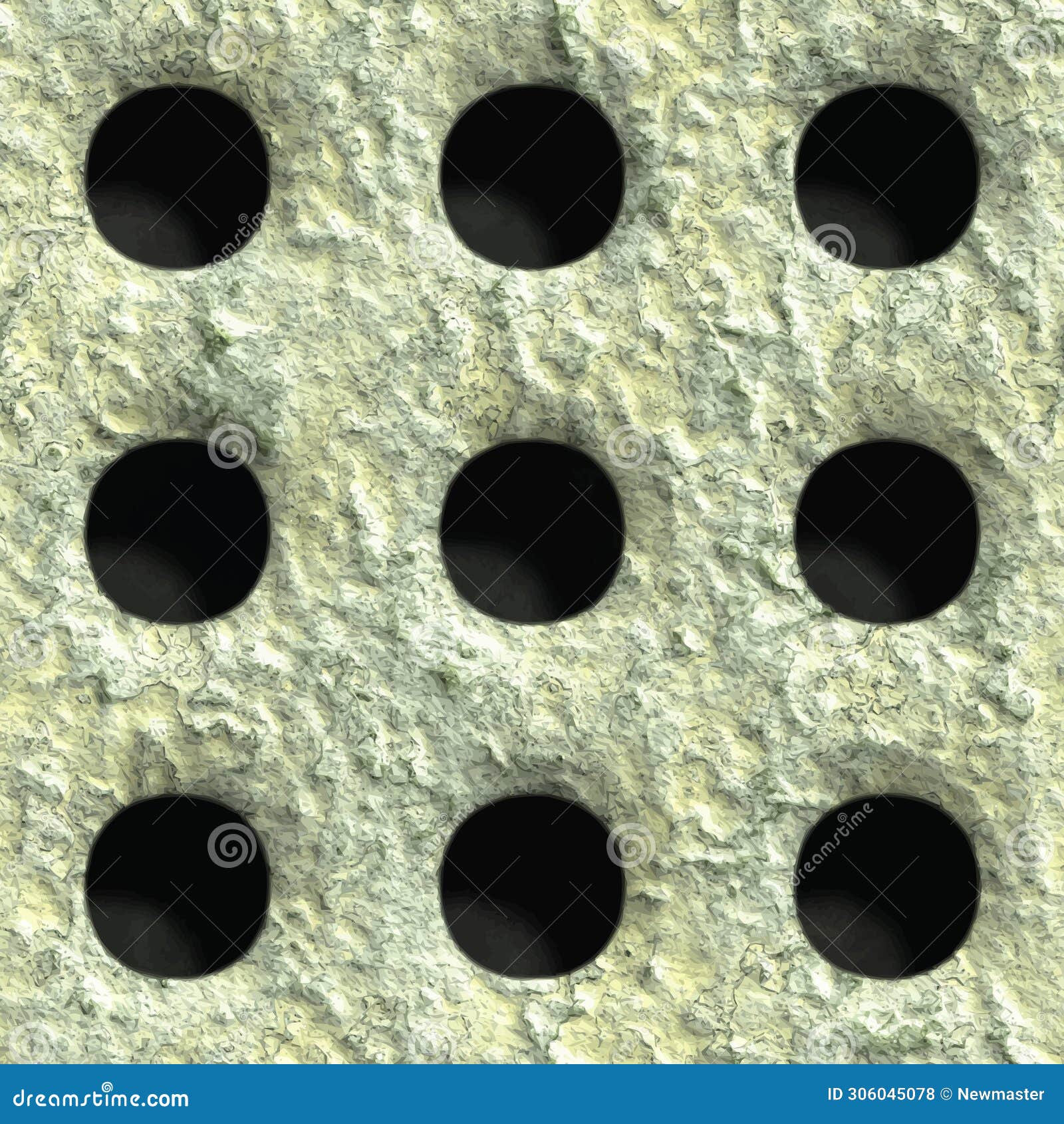 Creative Seamless Vector Texture Stock Vector - Illustration of holes ...