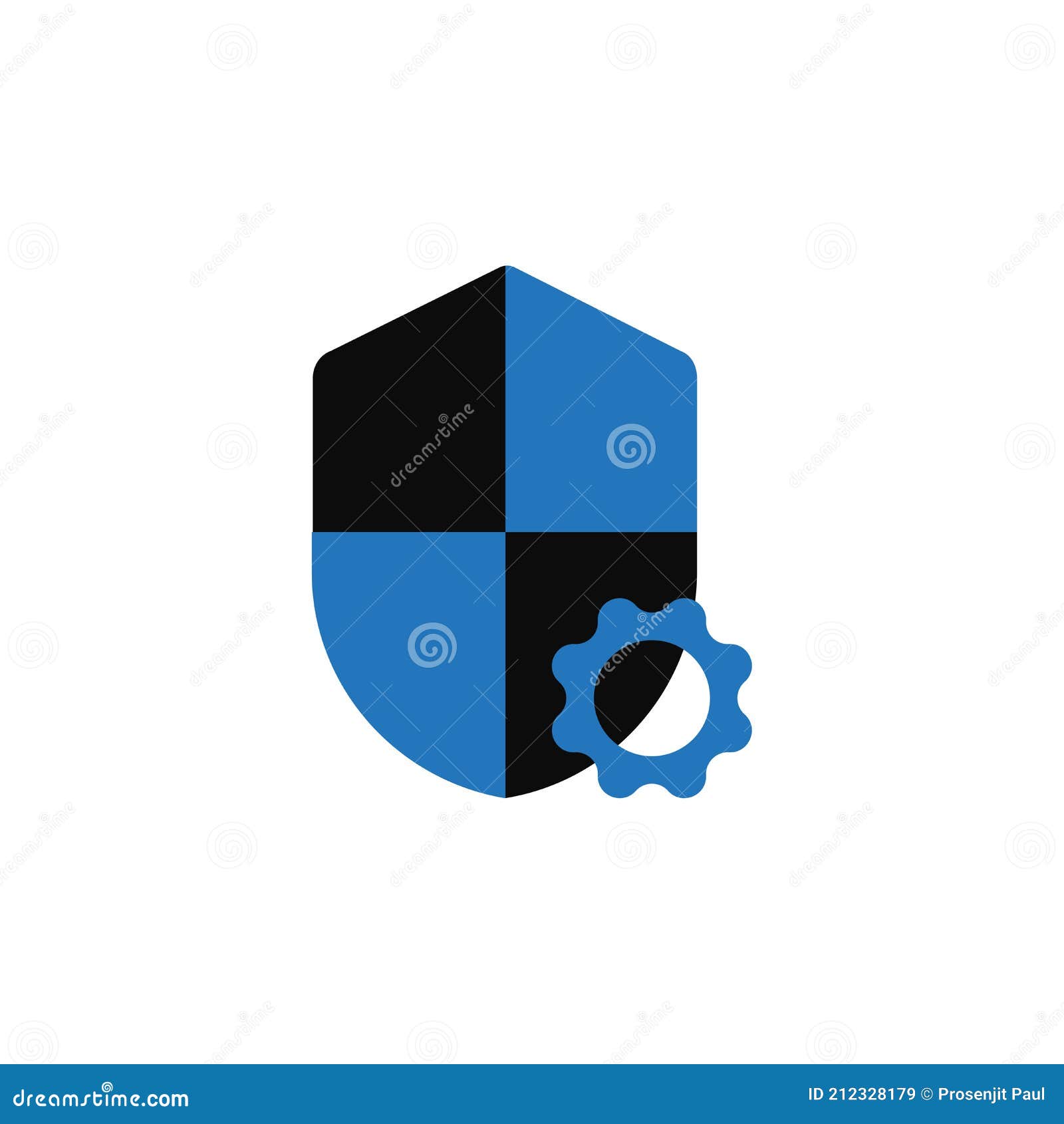 Creative Security Black Icon Vectors Stock Vector - Illustration of ...