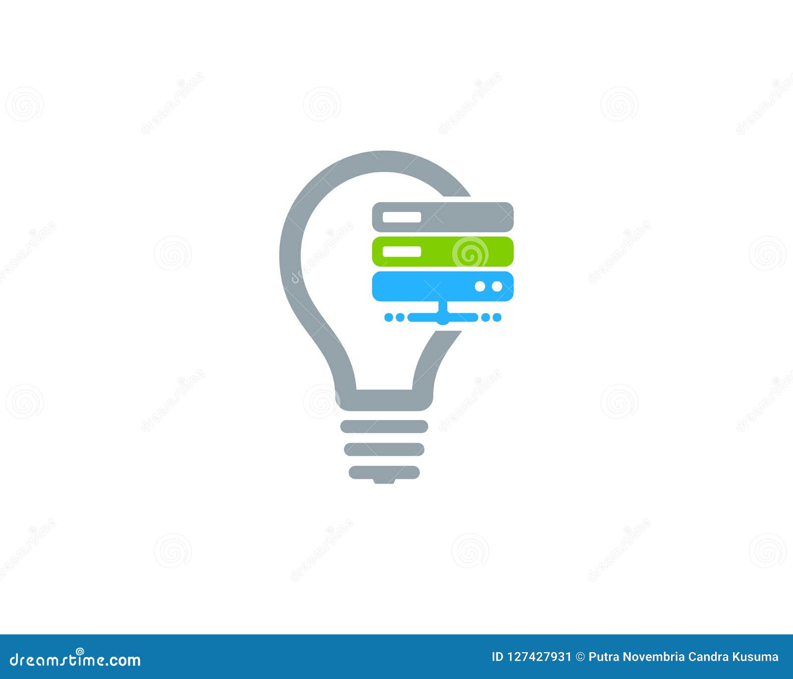 Creative Server Logo Icon Design Stock Vector - Illustration of graphic ...