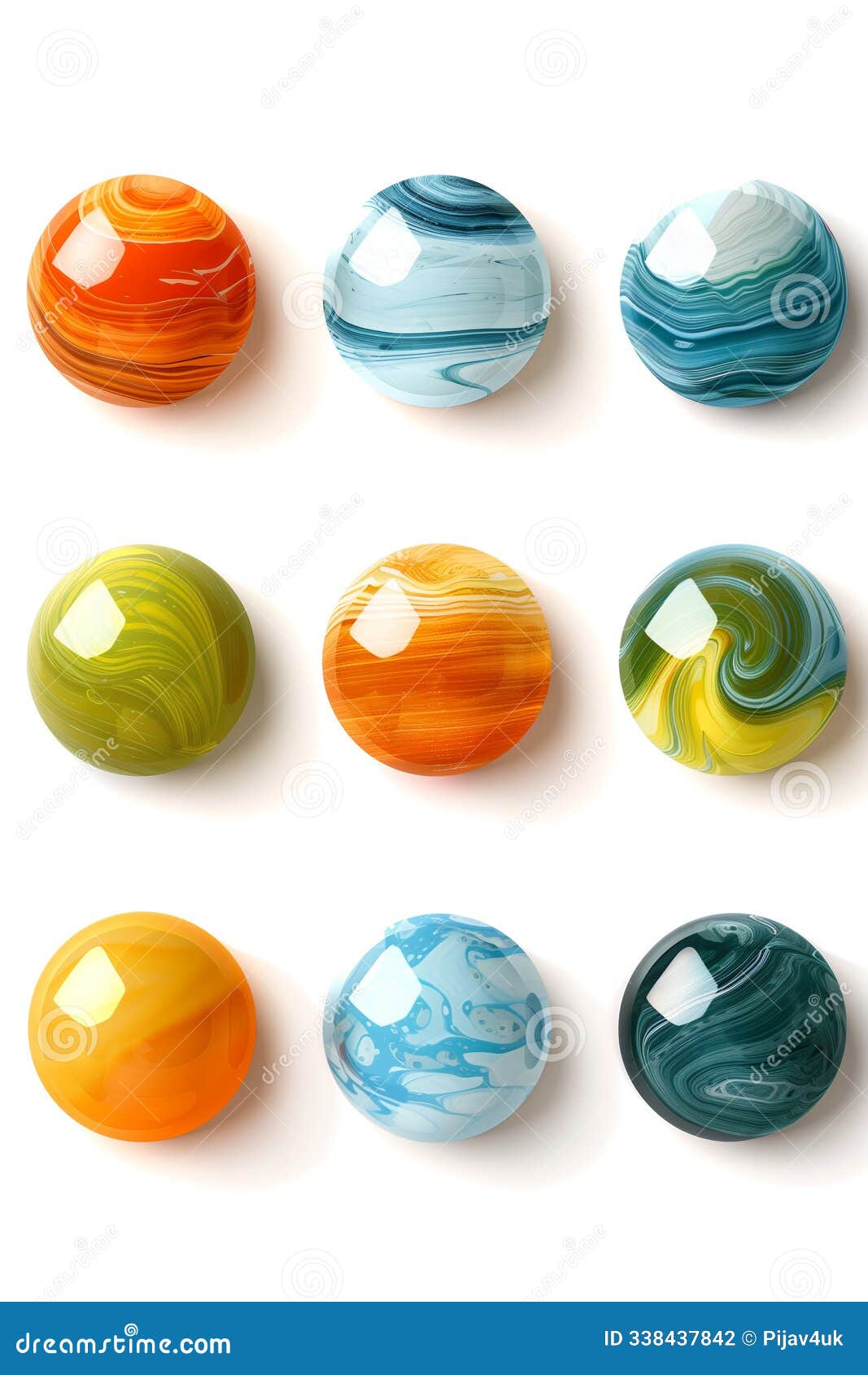Creative Set of Irregular Round Blob Forms for Graphic Design Purposes ...