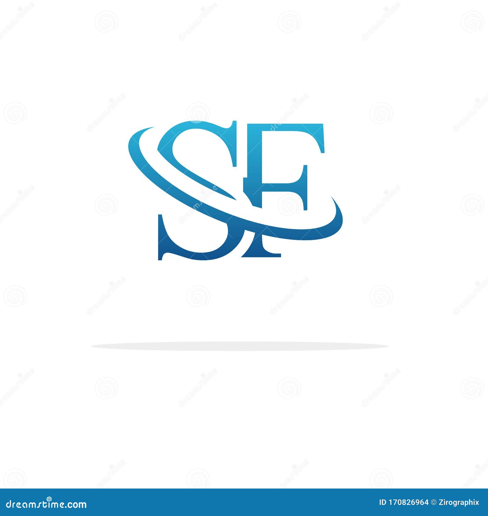 Creative SF Logo Icon Design Stock Vector - Illustration of business ...