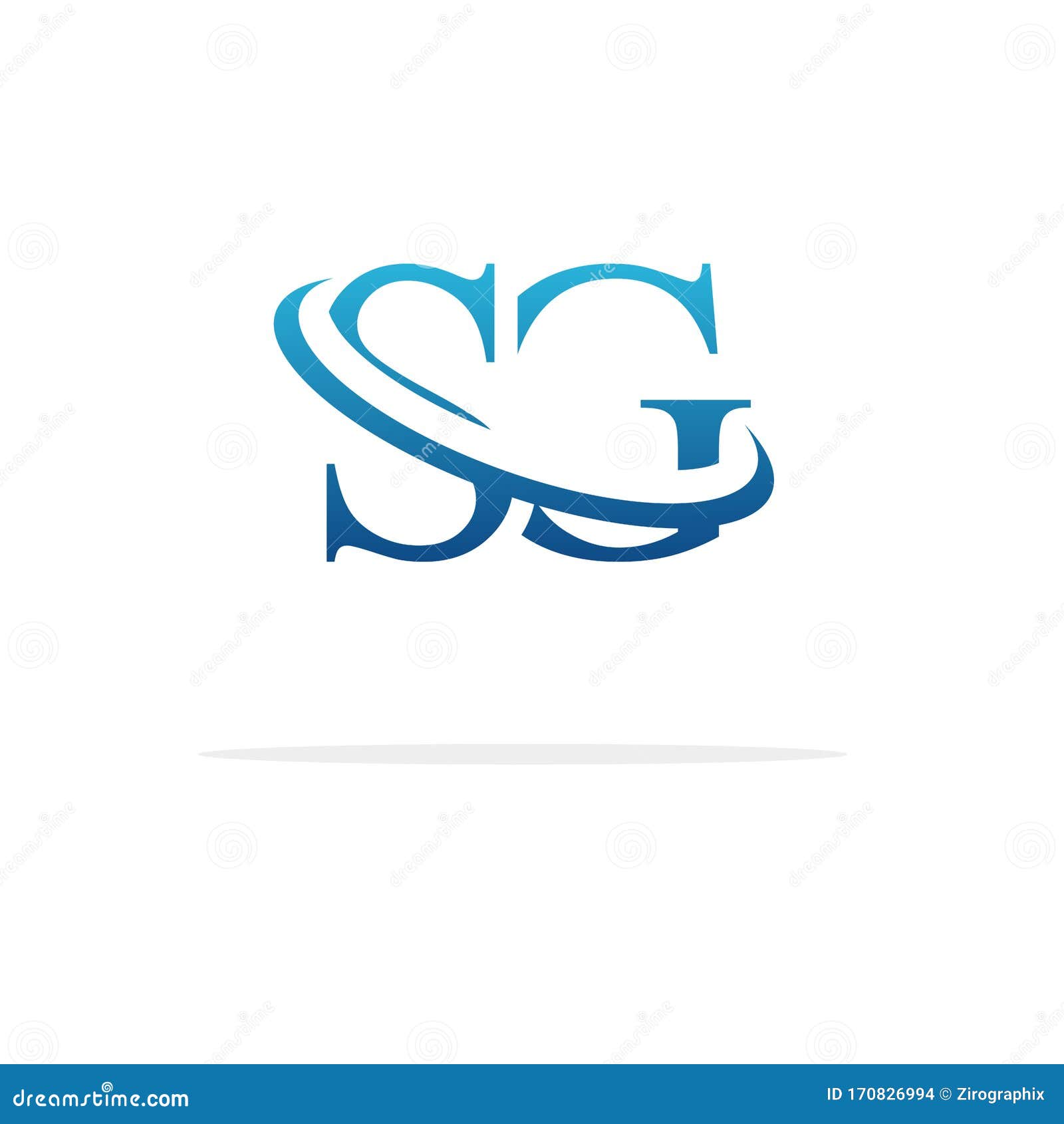Creative SG Logo Icon Design Stock Vector - Illustration of business ...
