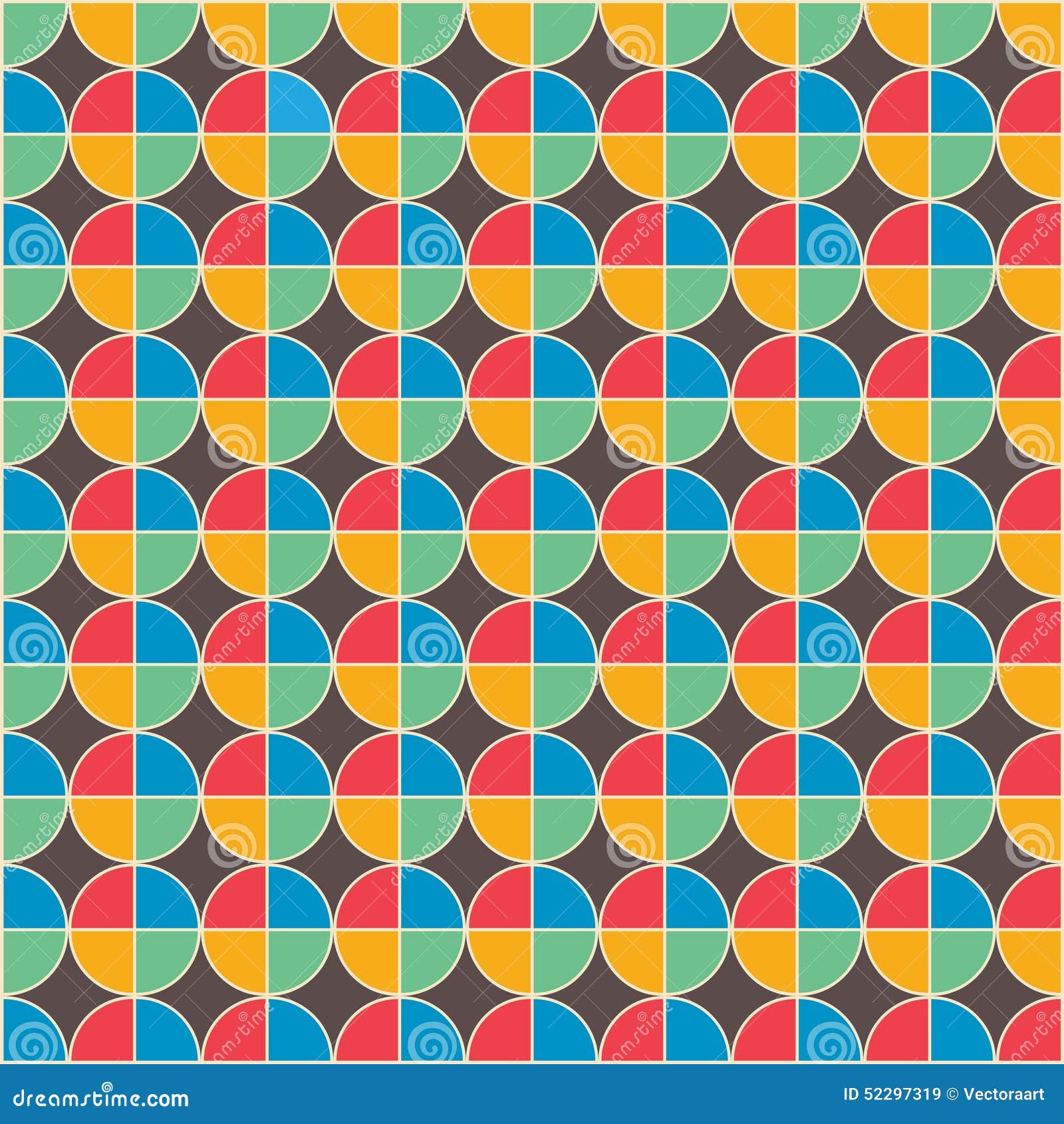 Creative Shape Design Pattern Stock Vector - Illustration of beautiful ...