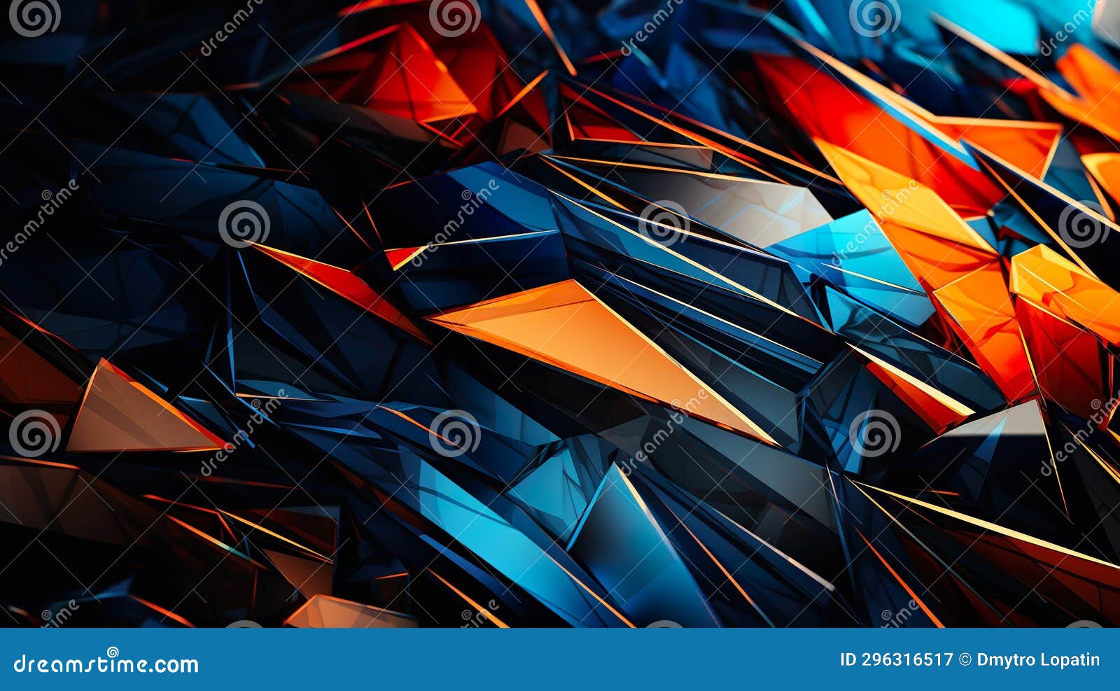 Creative Sharp Triangle Background, Geometry Design Pattern, Abstract ...