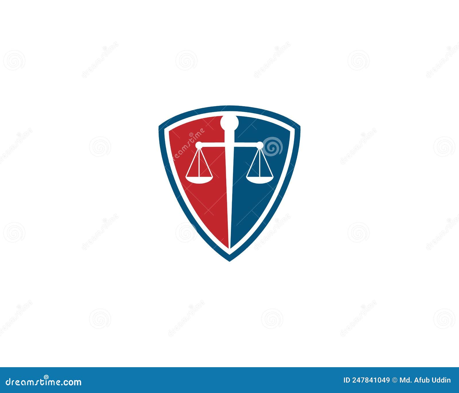 Creative Shield Law Symbol Logo Stock Vector - Illustration of design ...