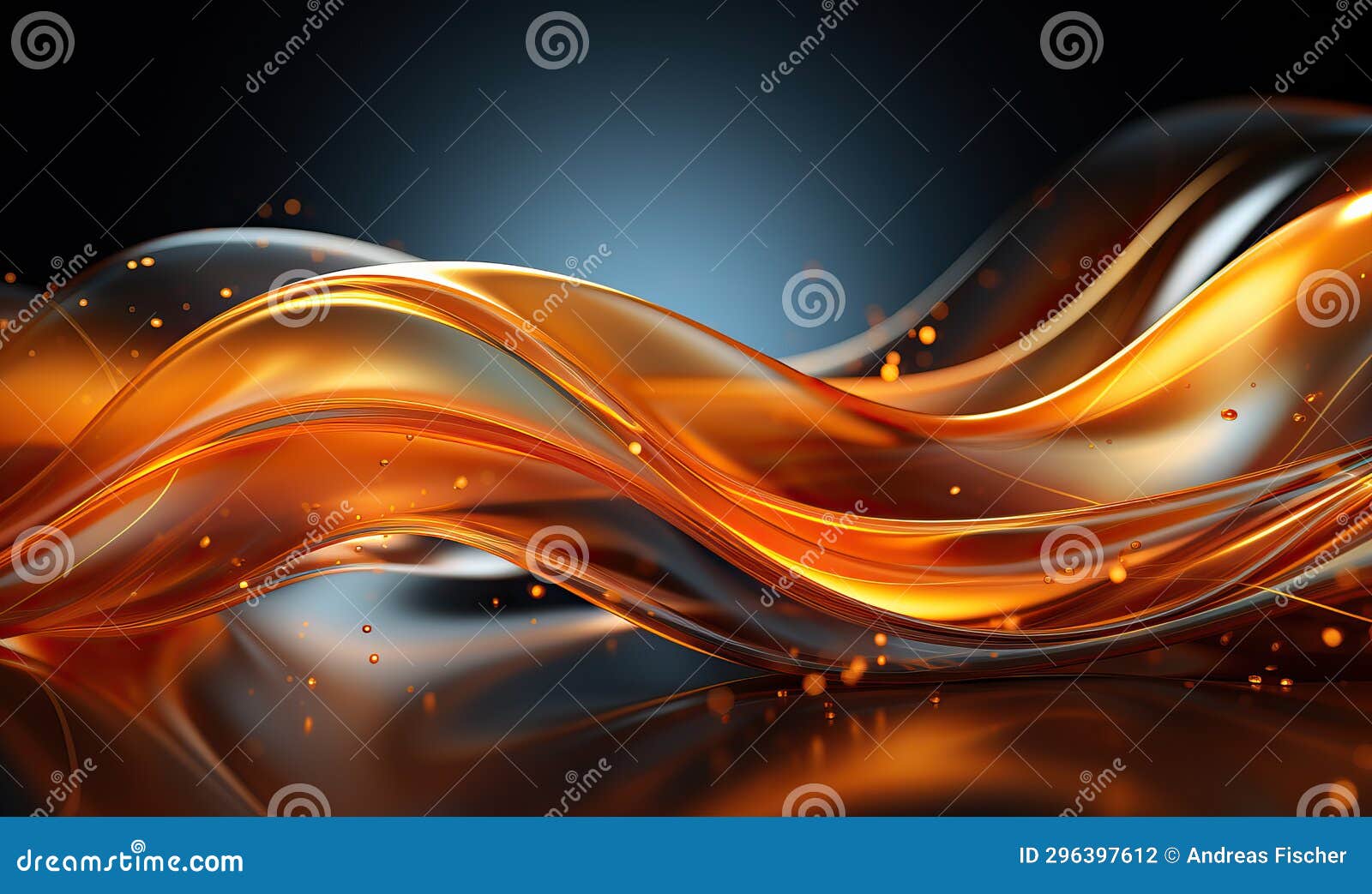 Creative of Shiny Elegant Gold Color and Luxury Wave Elements. Stock ...