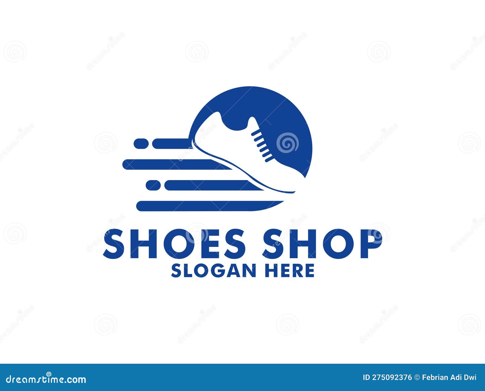 Shoes Speed Running Logo Vector Design, Shoes Logo Vector Stock Vector ...
