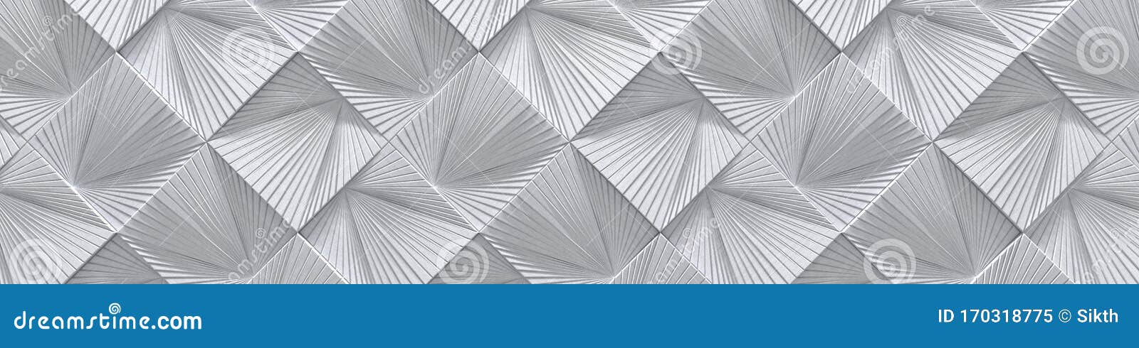 Creative Silver Metal Design Website Head 3d Illustration Stock ...