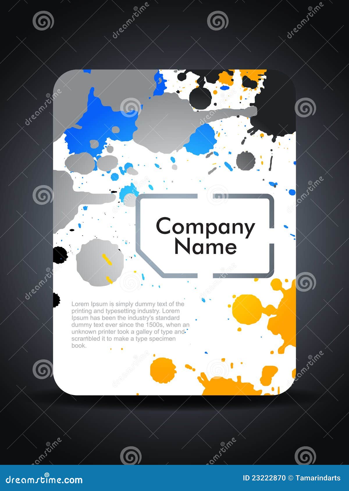 Creative Sim Card Presentation Design Concept. Stock Vector ...