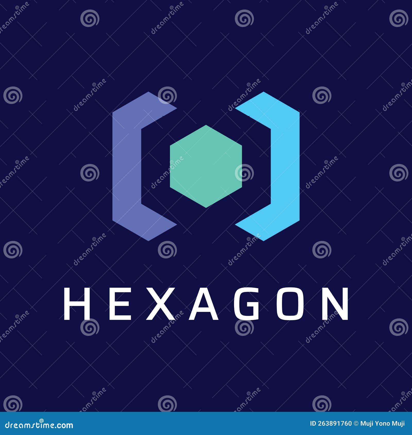 Creative Simple Geometric Cube or Hexagon Box Logo Design. Logo for Technology, Media and ...
