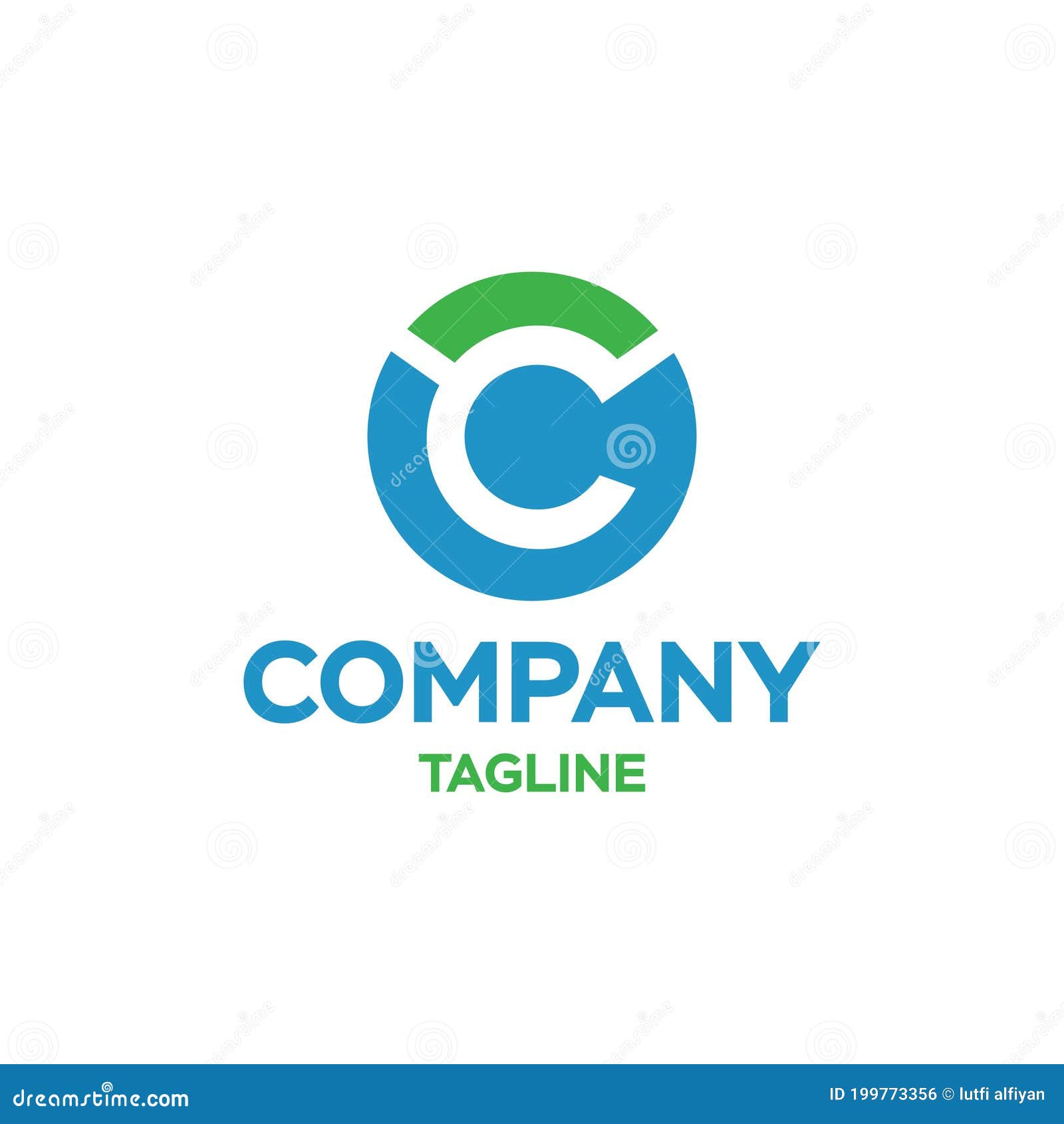 Creative and Simple Letter C Logo Design Template Stock Vector ...