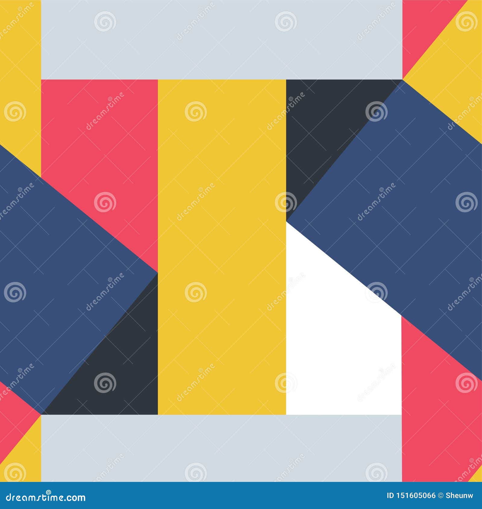 Creative Simple Seamless Stylish Form Background - Repeatable Modern ...