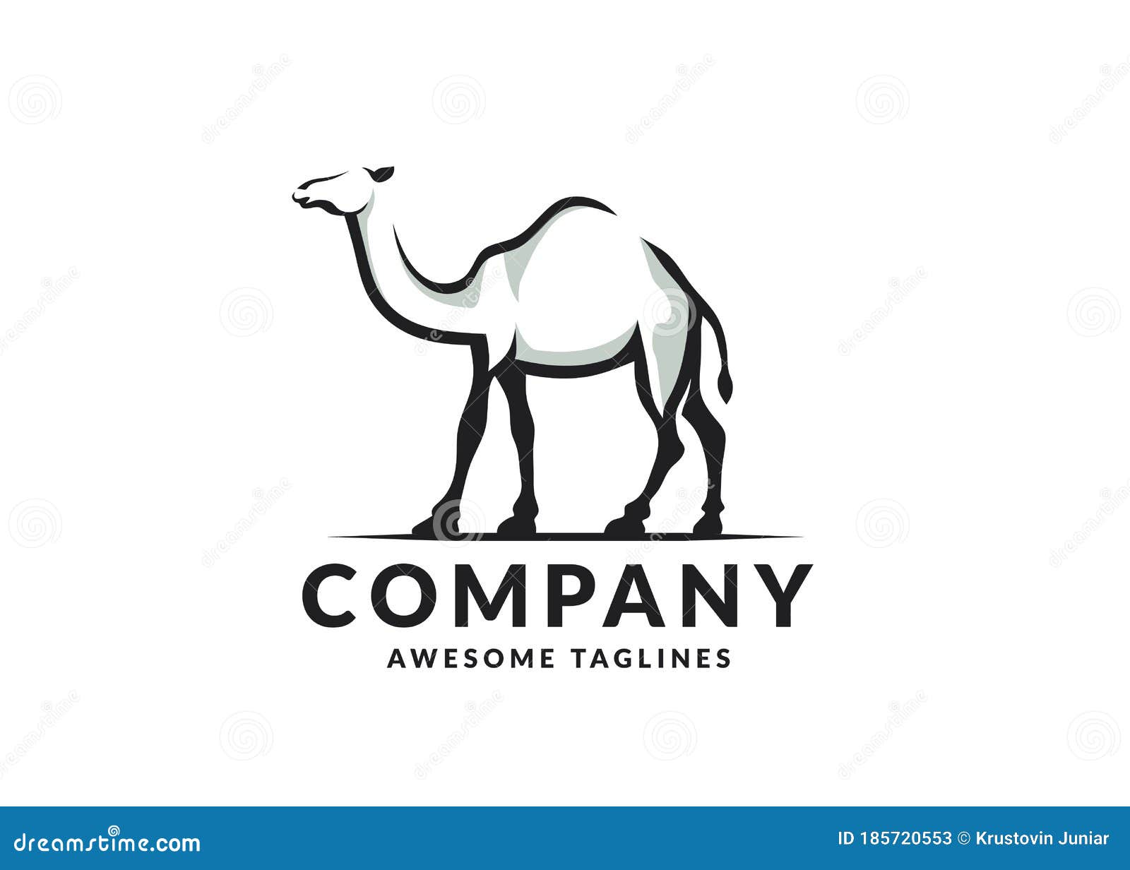Camel Logo Template Vector Illustration | CartoonDealer.com #111995338
